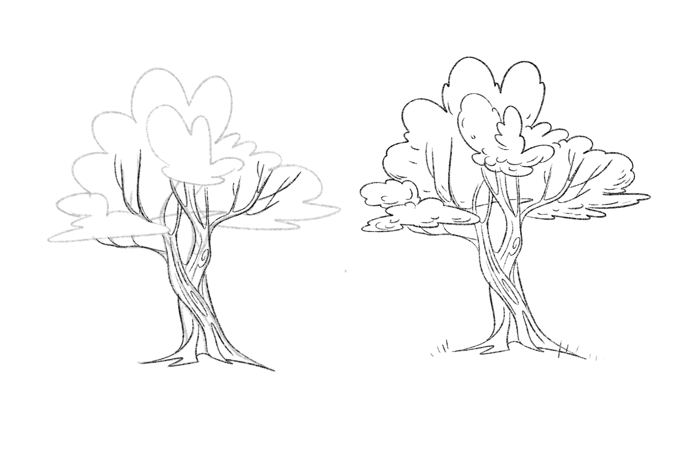 How to Draw Trees (+Free Download) | Domestika