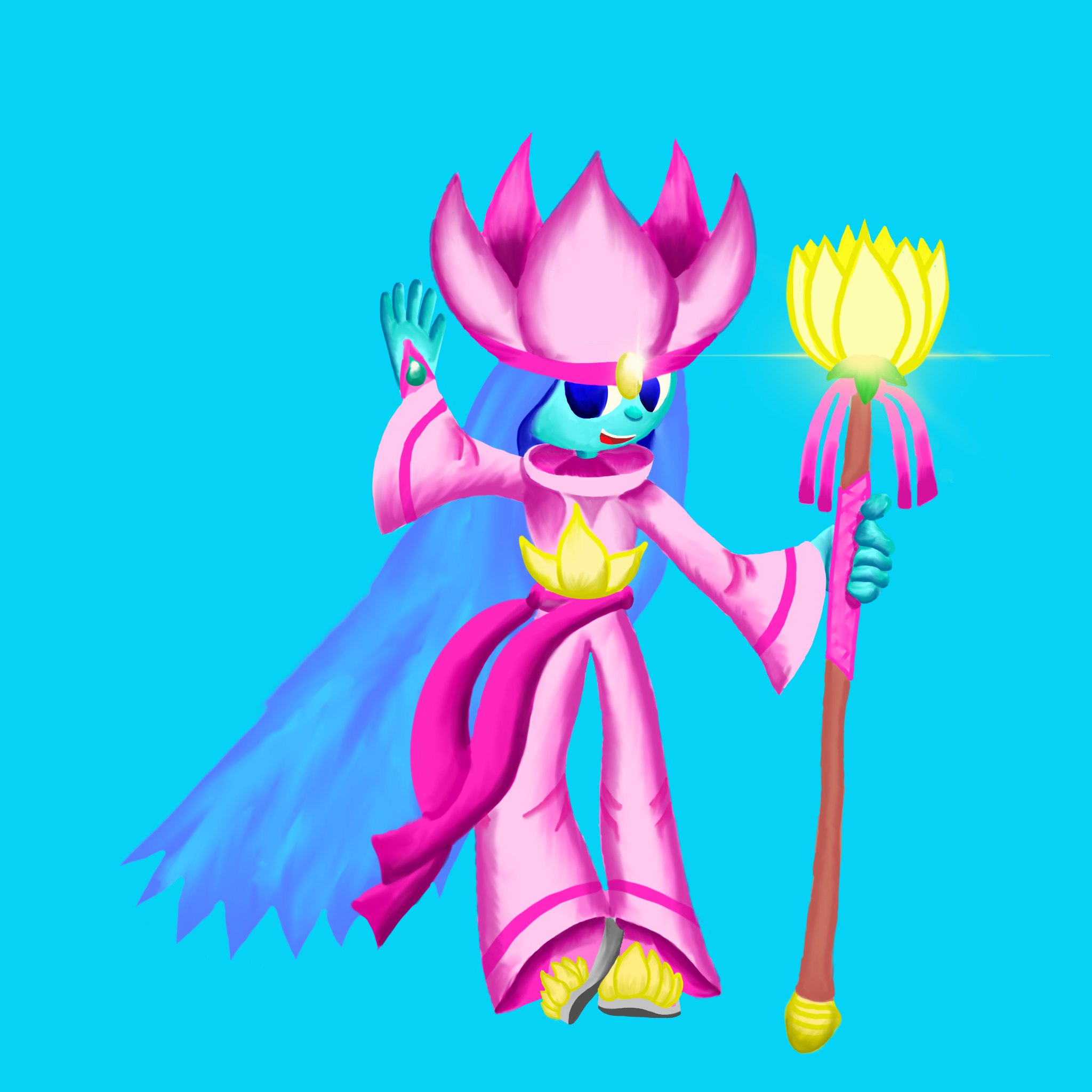 My project for course: Fantasy Character Design in Procreate | Domestika