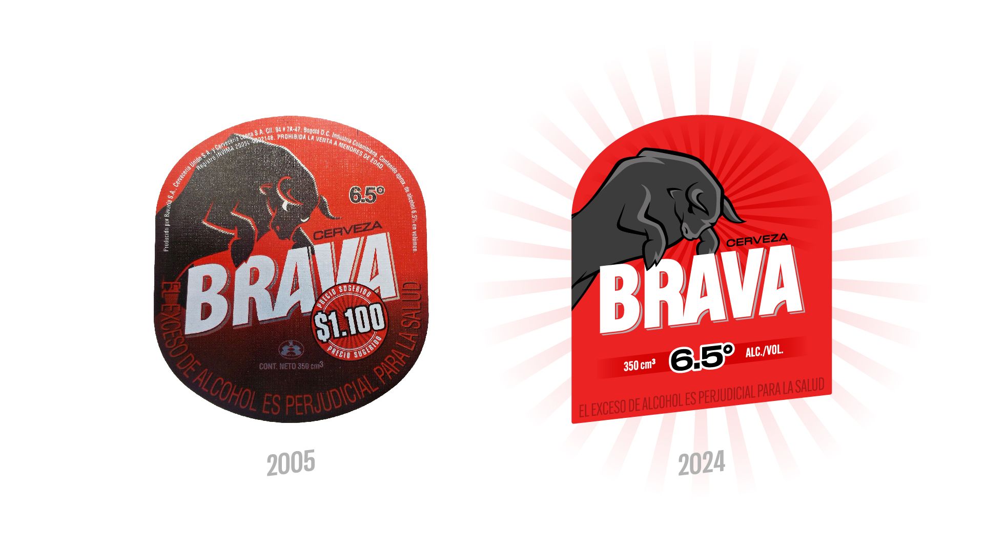 Cerveza BRAVA - Identidad de marca contemporánea: fusiona conceptos ...