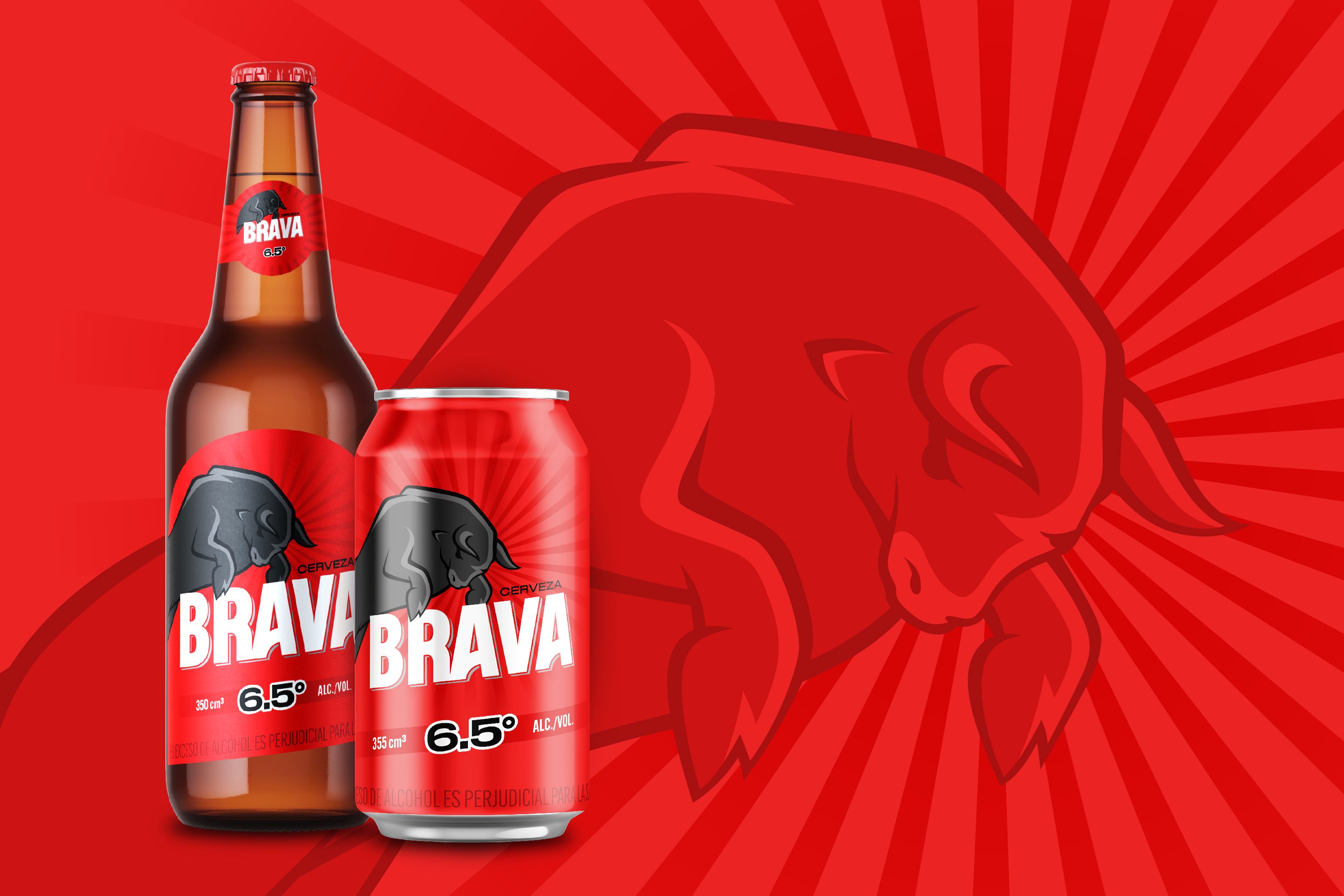 Cerveza BRAVA - Identidad de marca contemporánea: fusiona conceptos ...