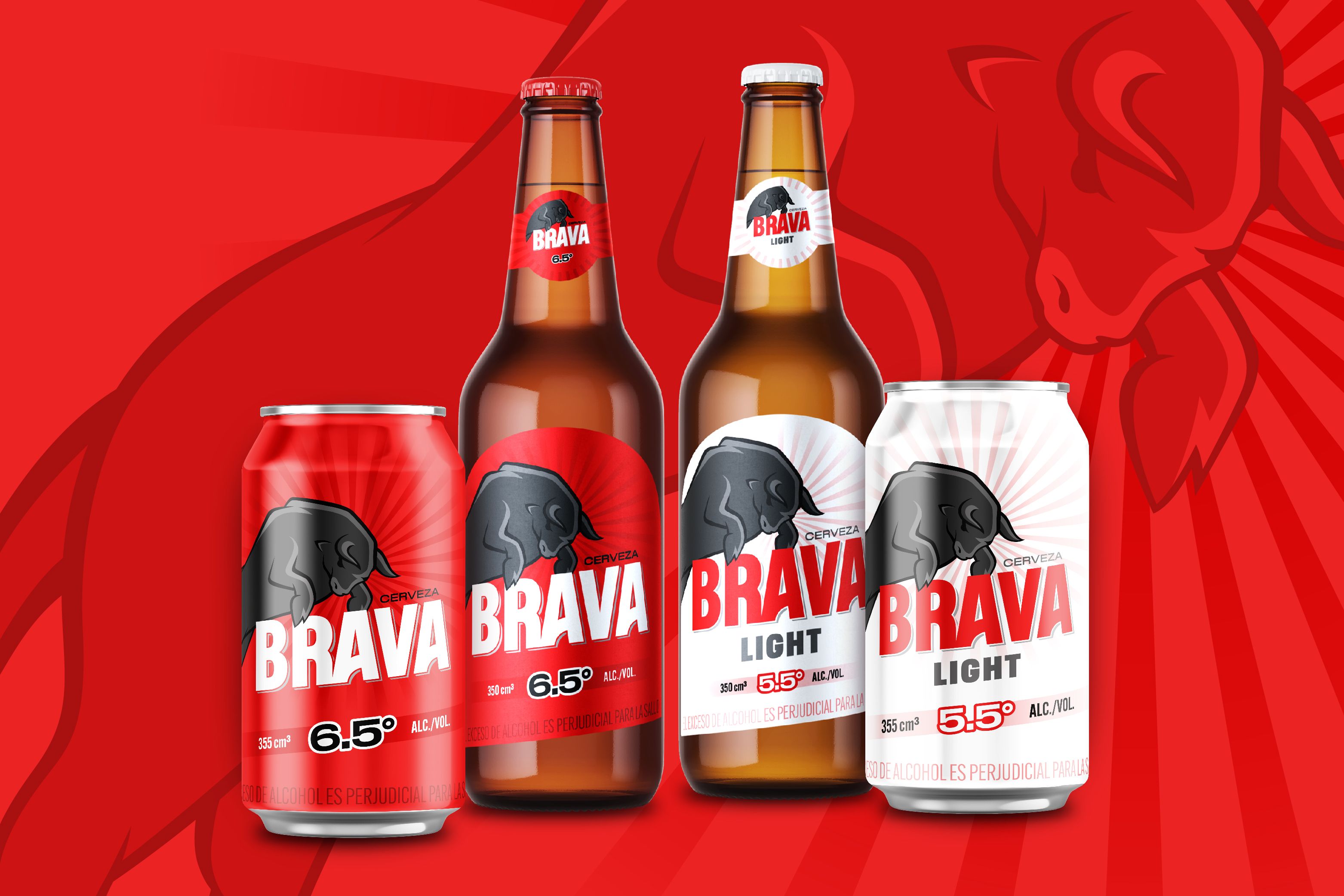 Cerveza BRAVA - Identidad de marca contemporánea: fusiona conceptos ...