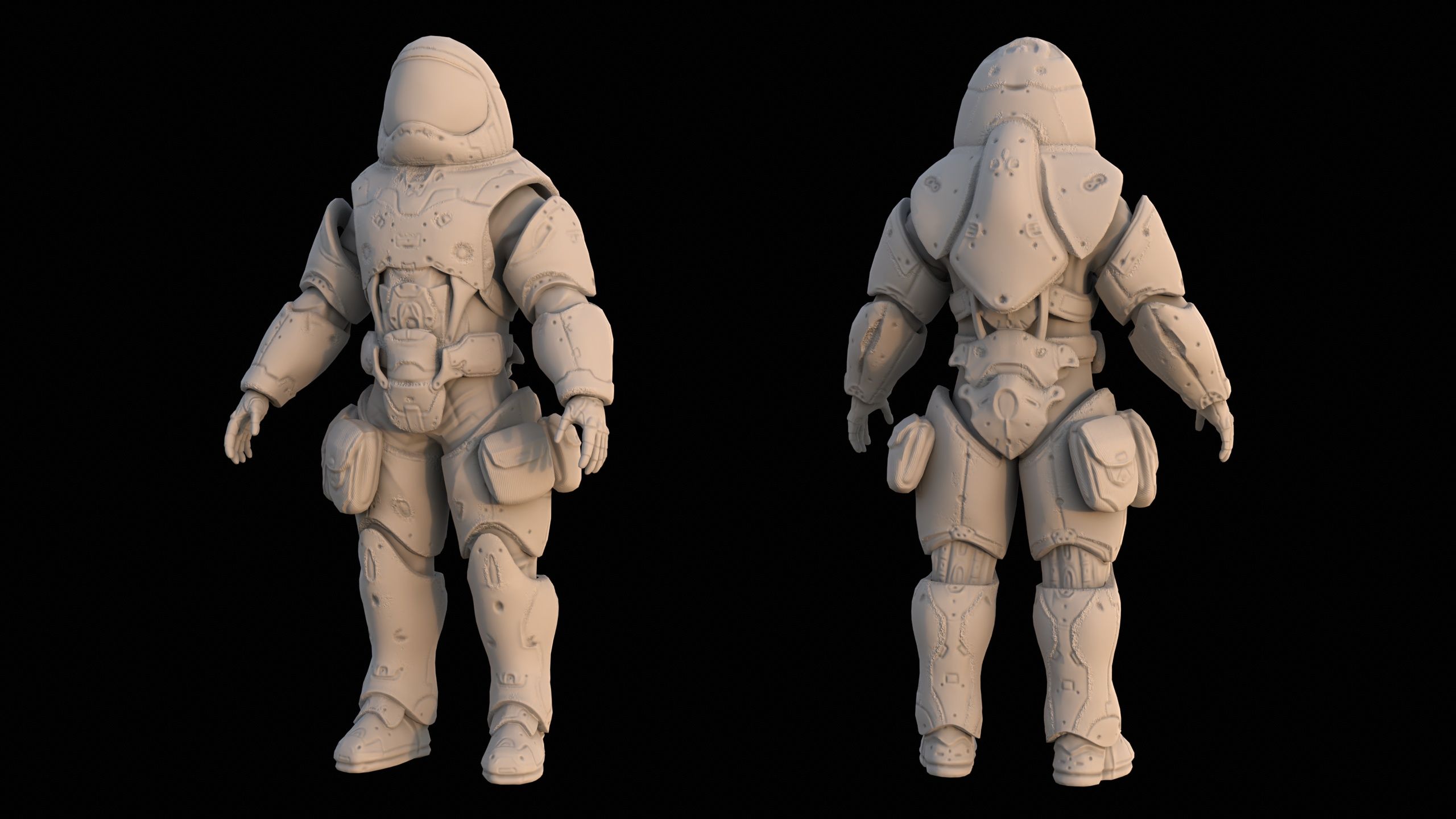 Juggernaut Sci-Fi Suit | Domestika