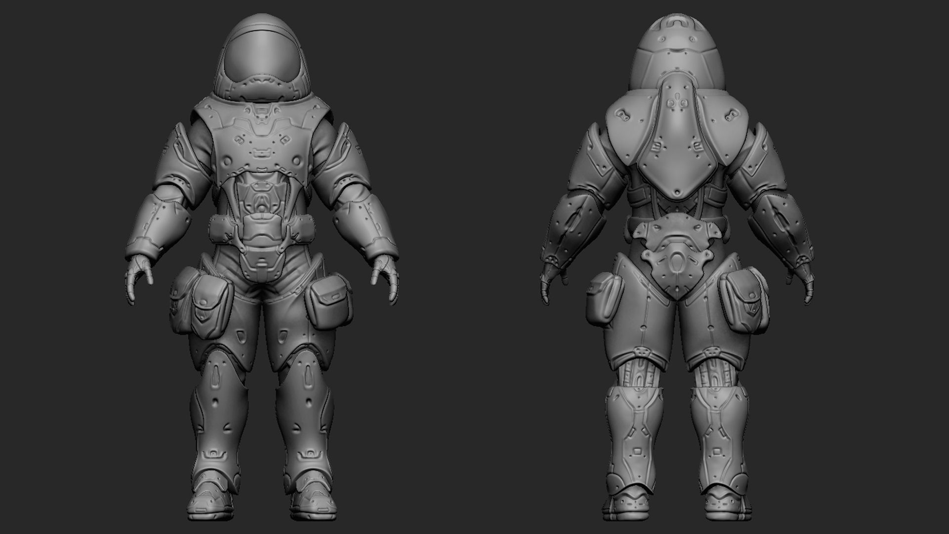 Juggernaut Sci-Fi Suit | Domestika