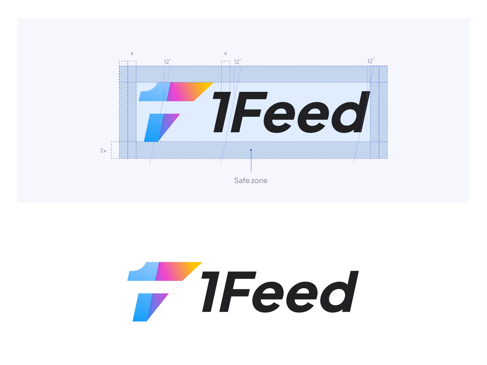 1feed- Visual identity | Domestika