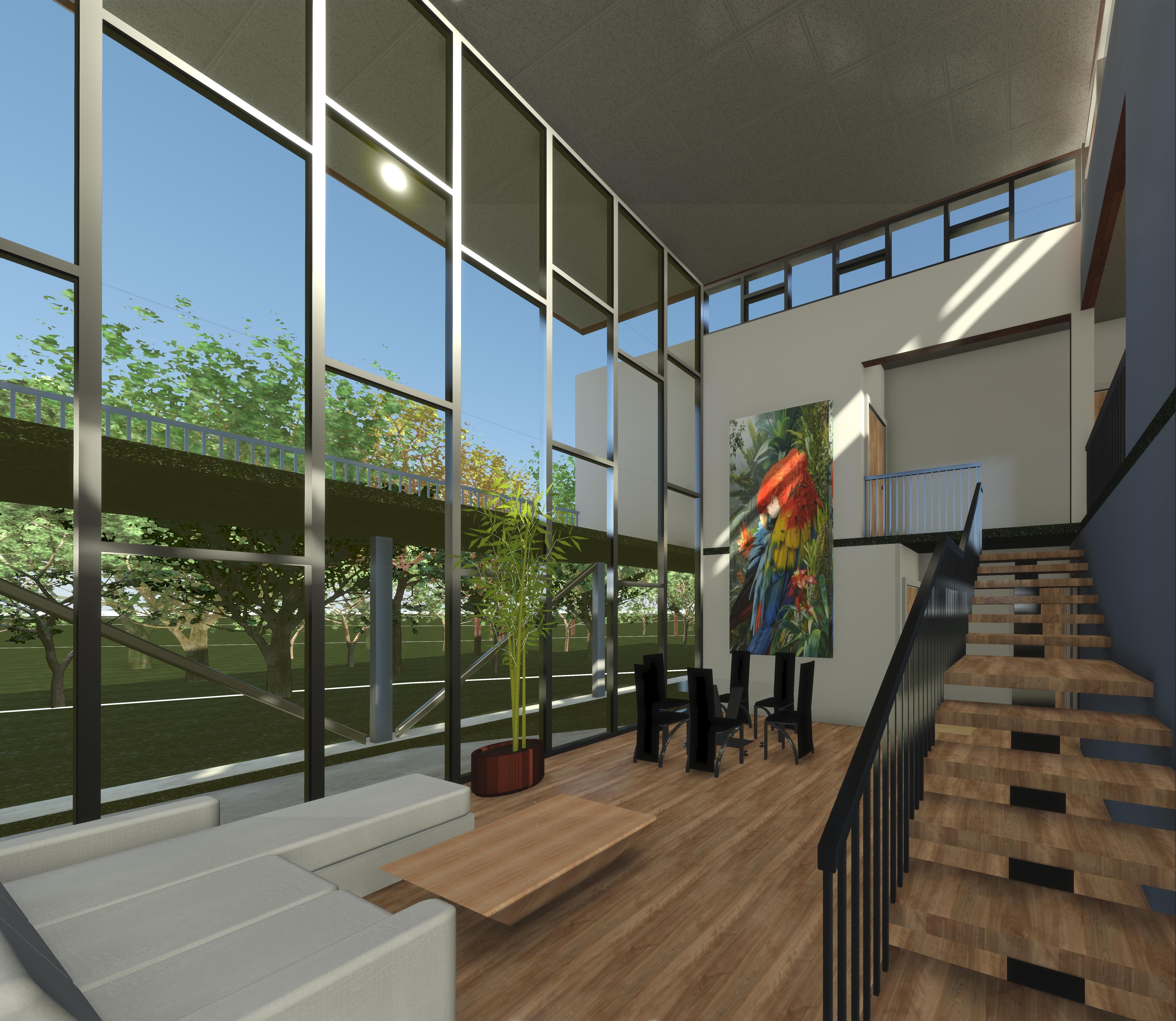 Mi proyecto del curso: Diseño y modelado arquitectónico 3D con Revit | Domestika