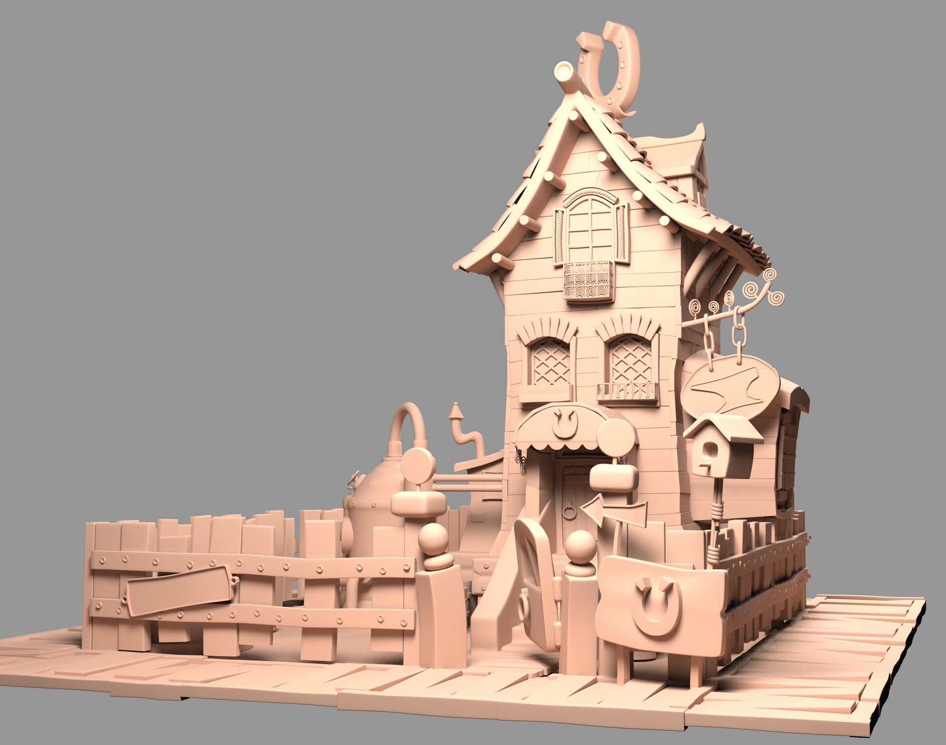 My project for course: Creation of 3D Scenes from Scratch in Maya ...