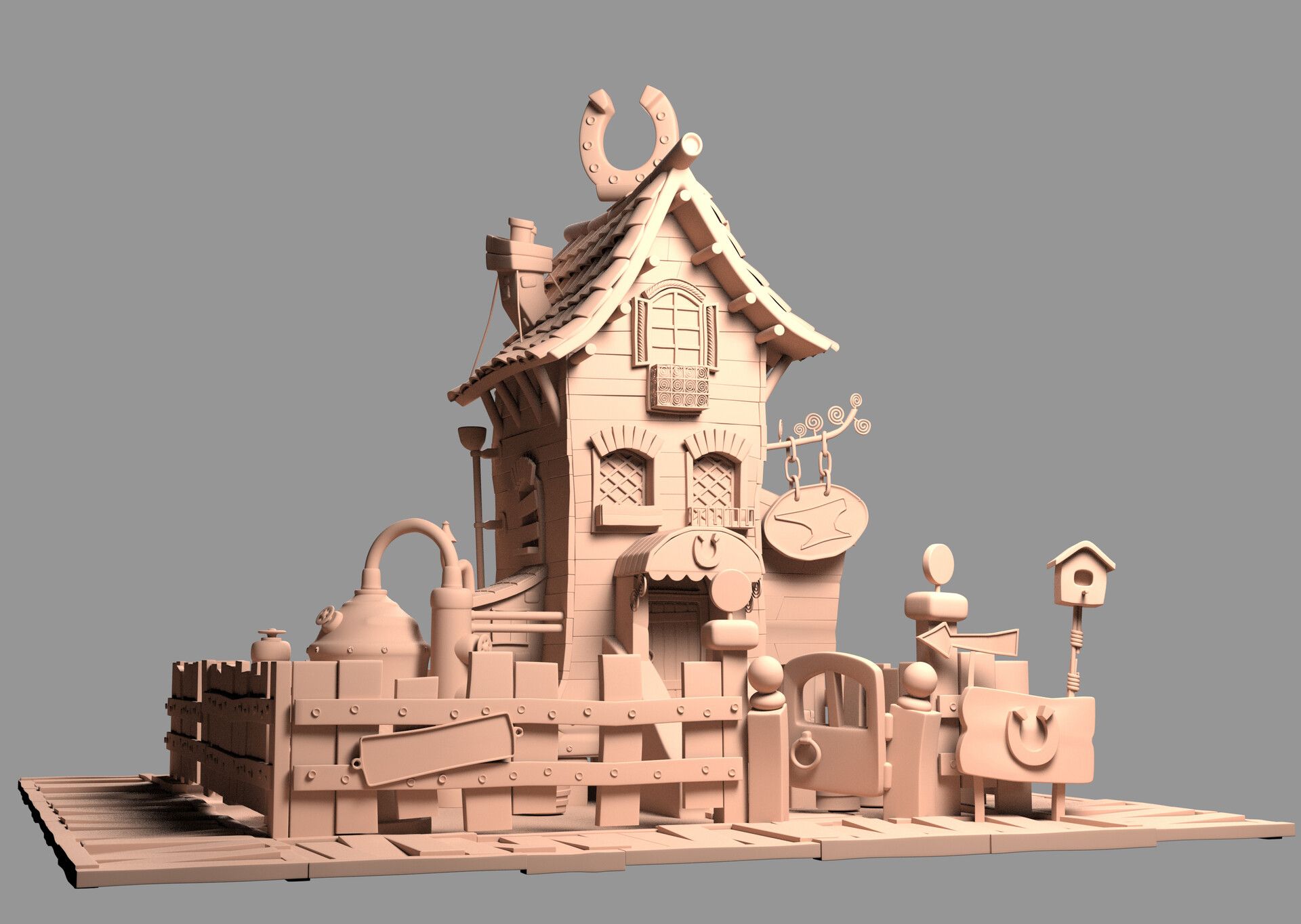 My project for course: Creation of 3D Scenes from Scratch in Maya ...
