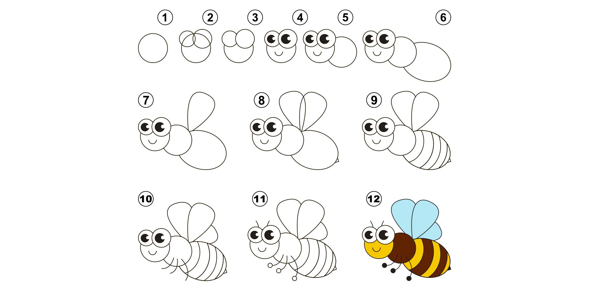 13 Easy Drawing Ideas for Kids | Domestika