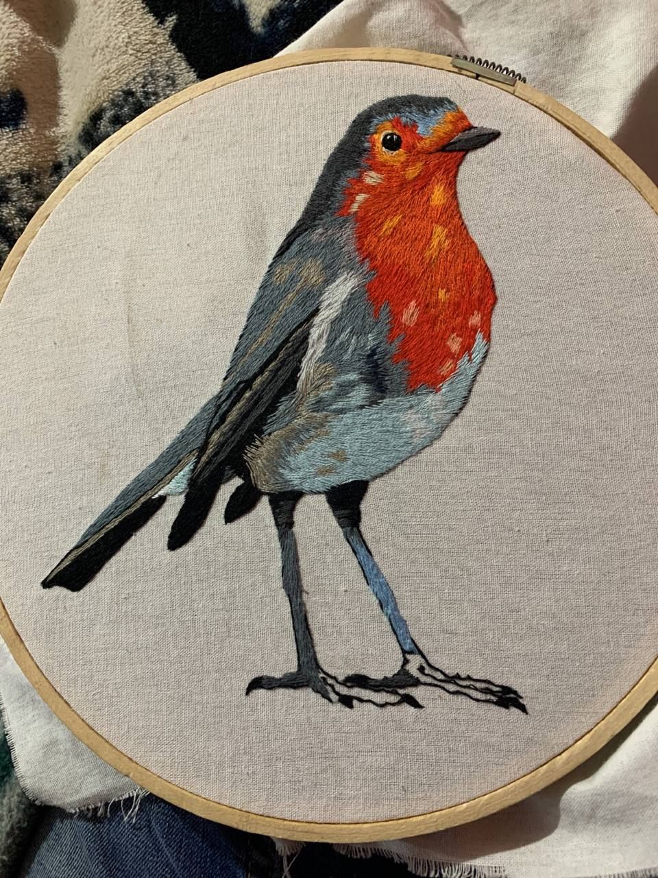 Mi proyecto del curso: Pintar con hilo: técnicas de ilustración textil ...