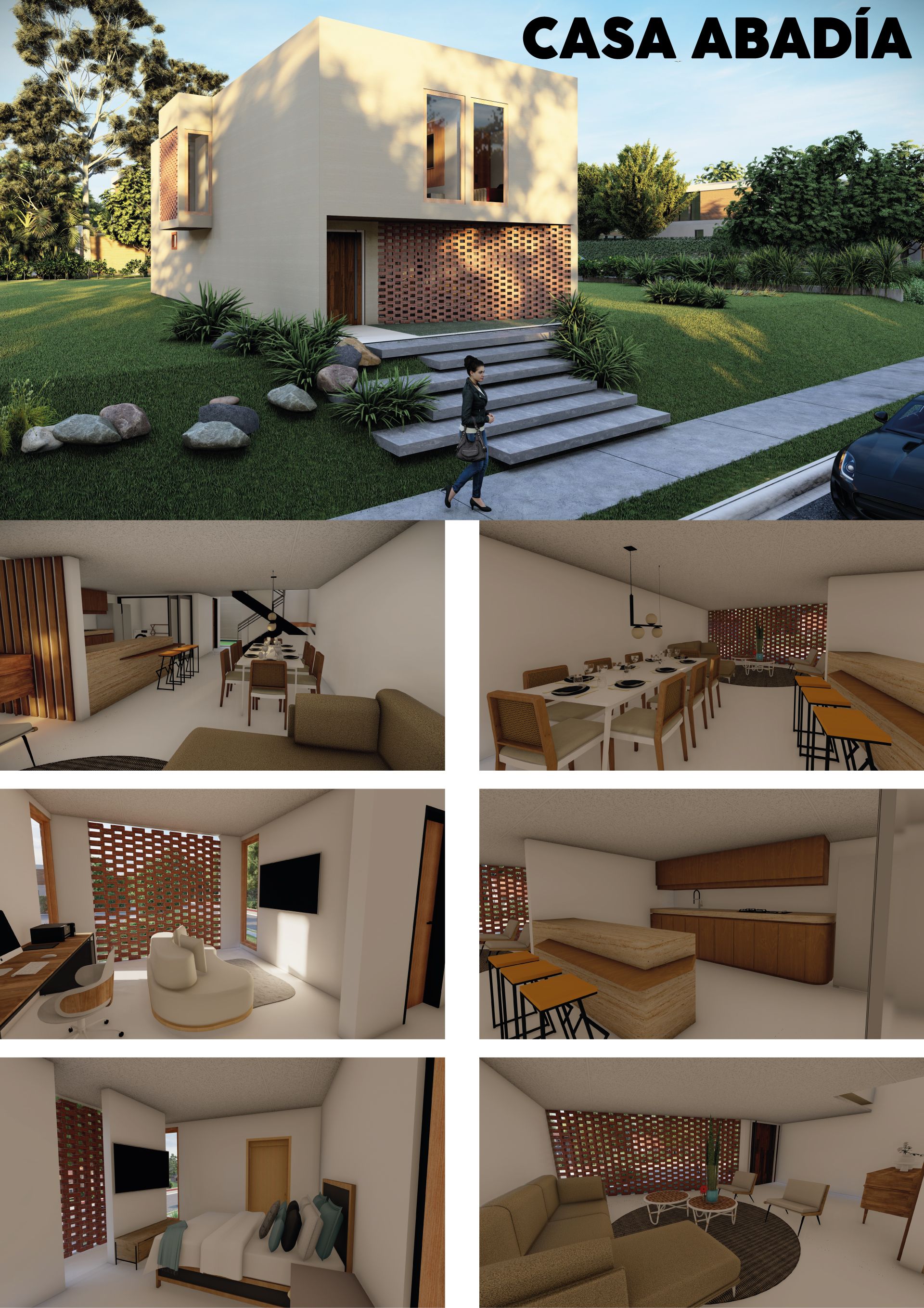 Mi proyecto del curso: Diseño y modelado arquitectónico 3D con Revit ...