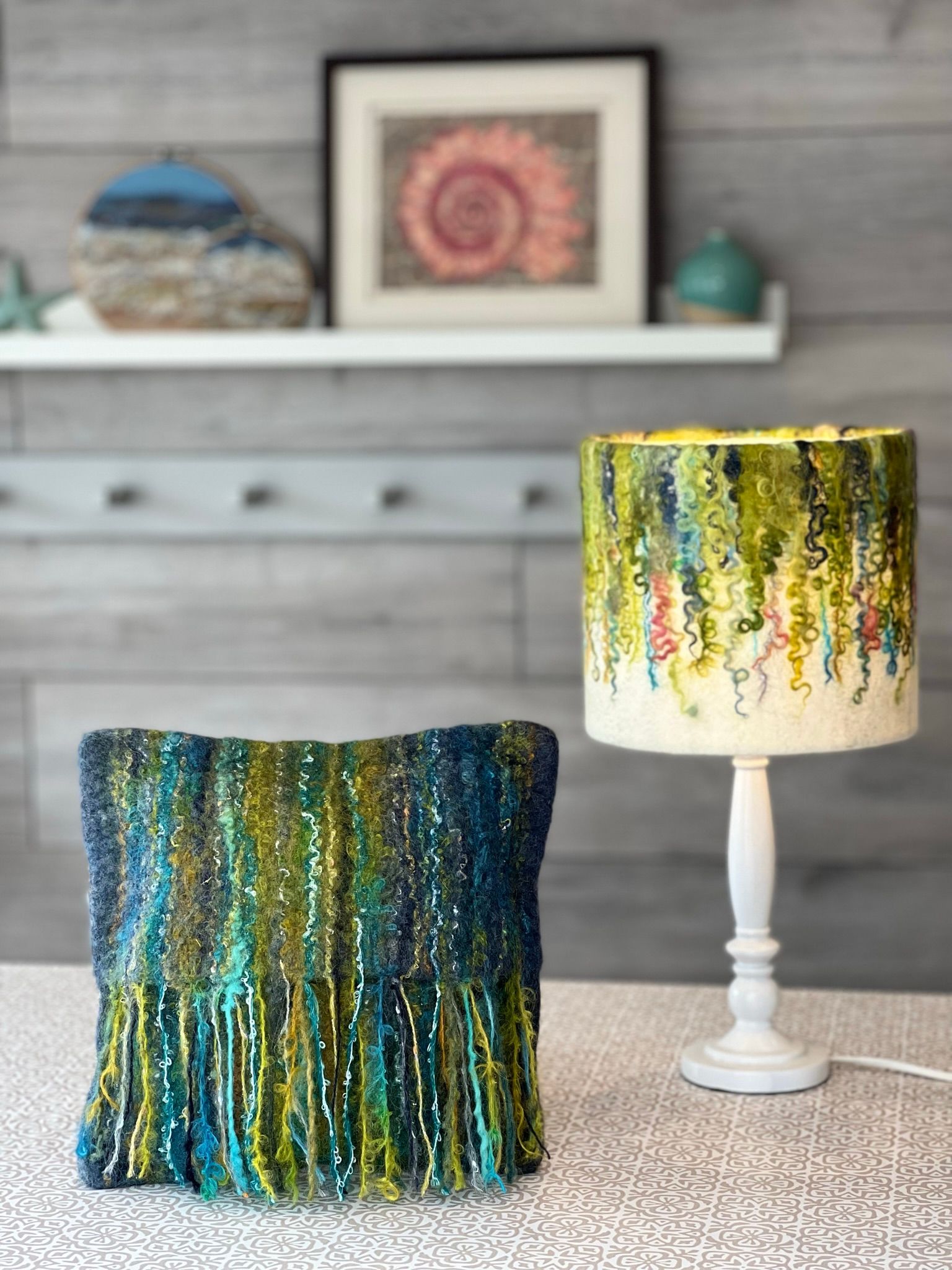 Custom Wet Felted Designs | Domestika