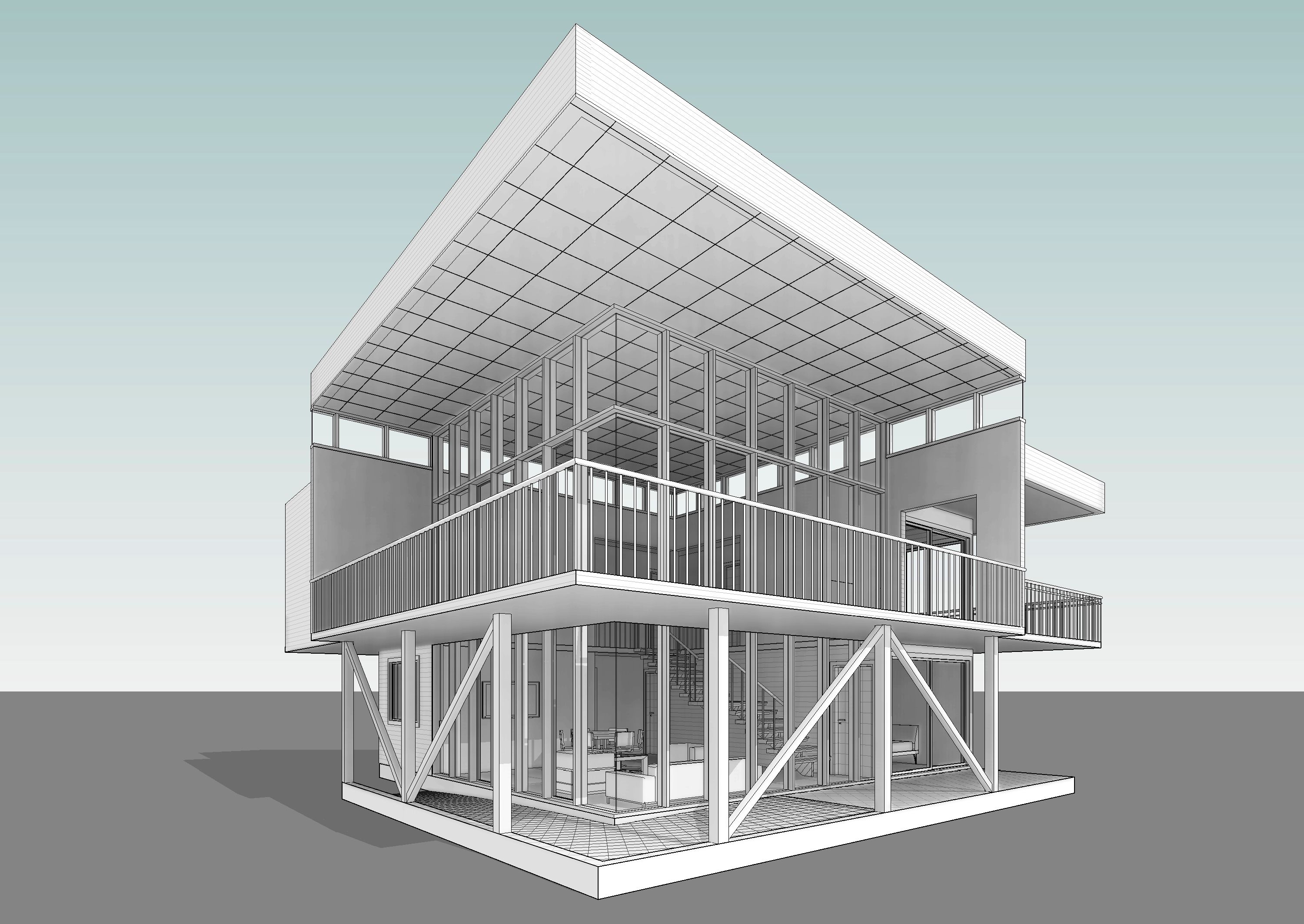 Mi proyecto del curso: Diseño y modelado arquitectónico 3D con Revit ...