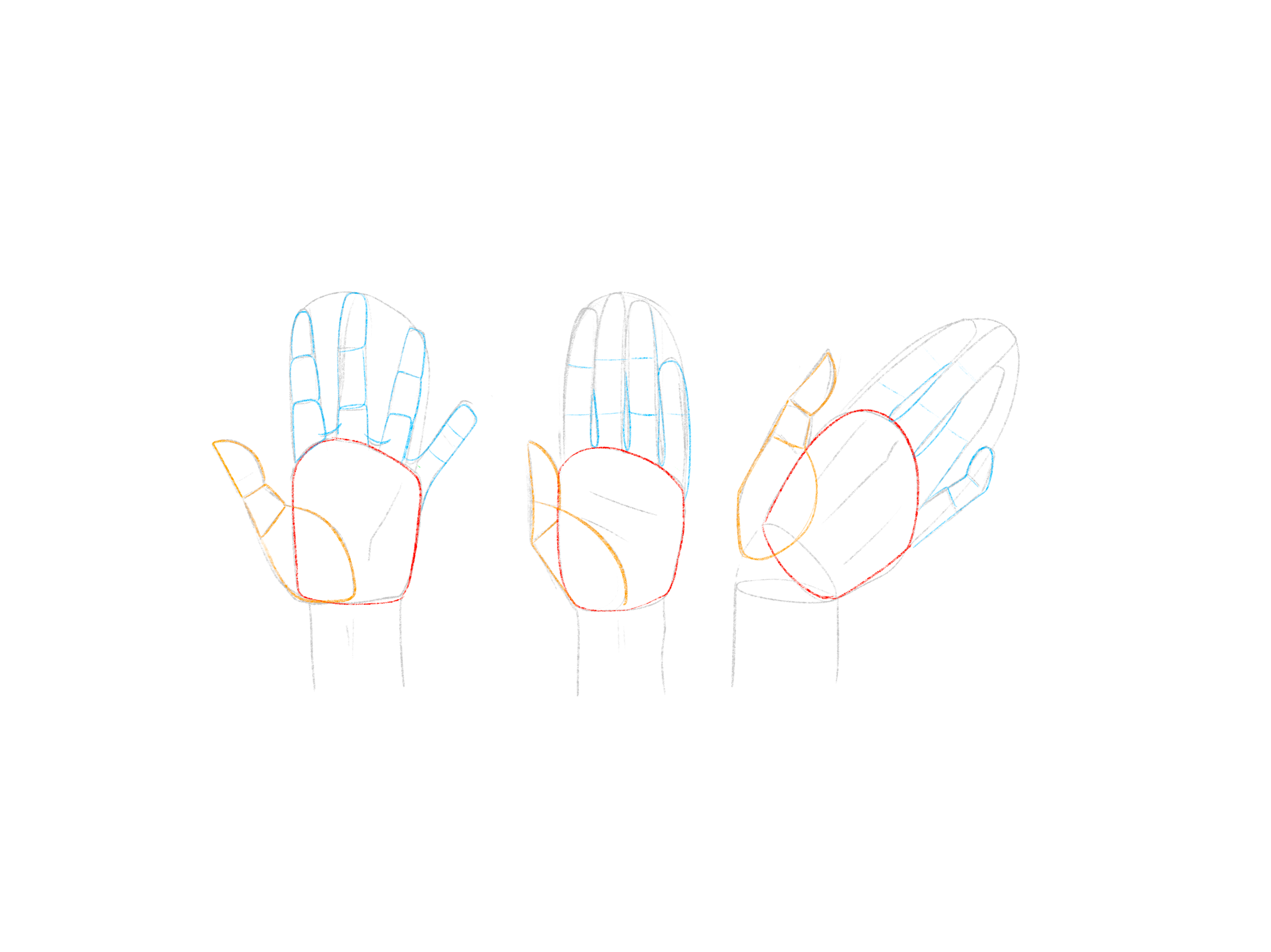 Free Tutorial: How to Draw Hand Gestures | Domestika