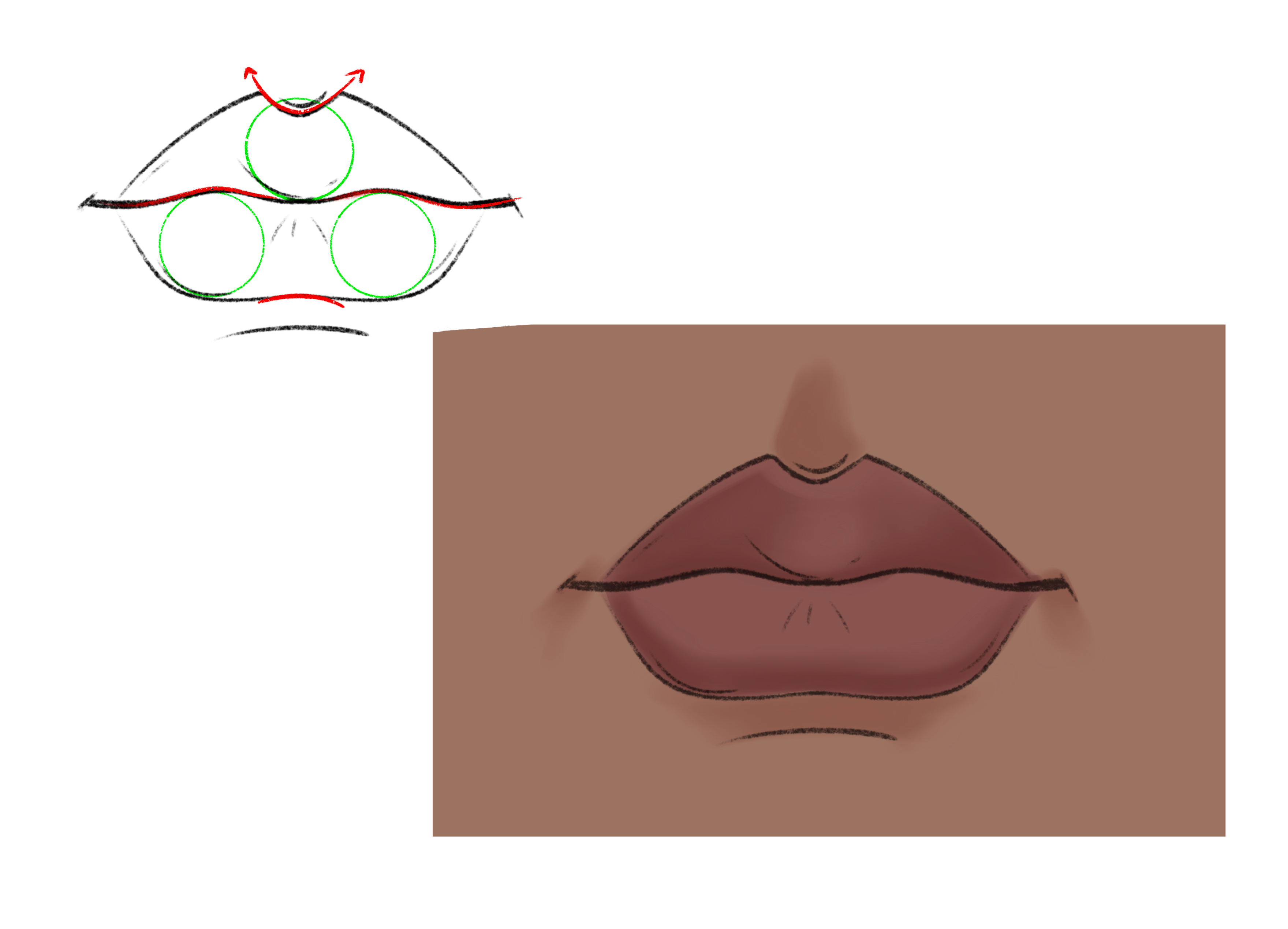 Drawing Tutorial: How to Draw Lip Shapes | Domestika