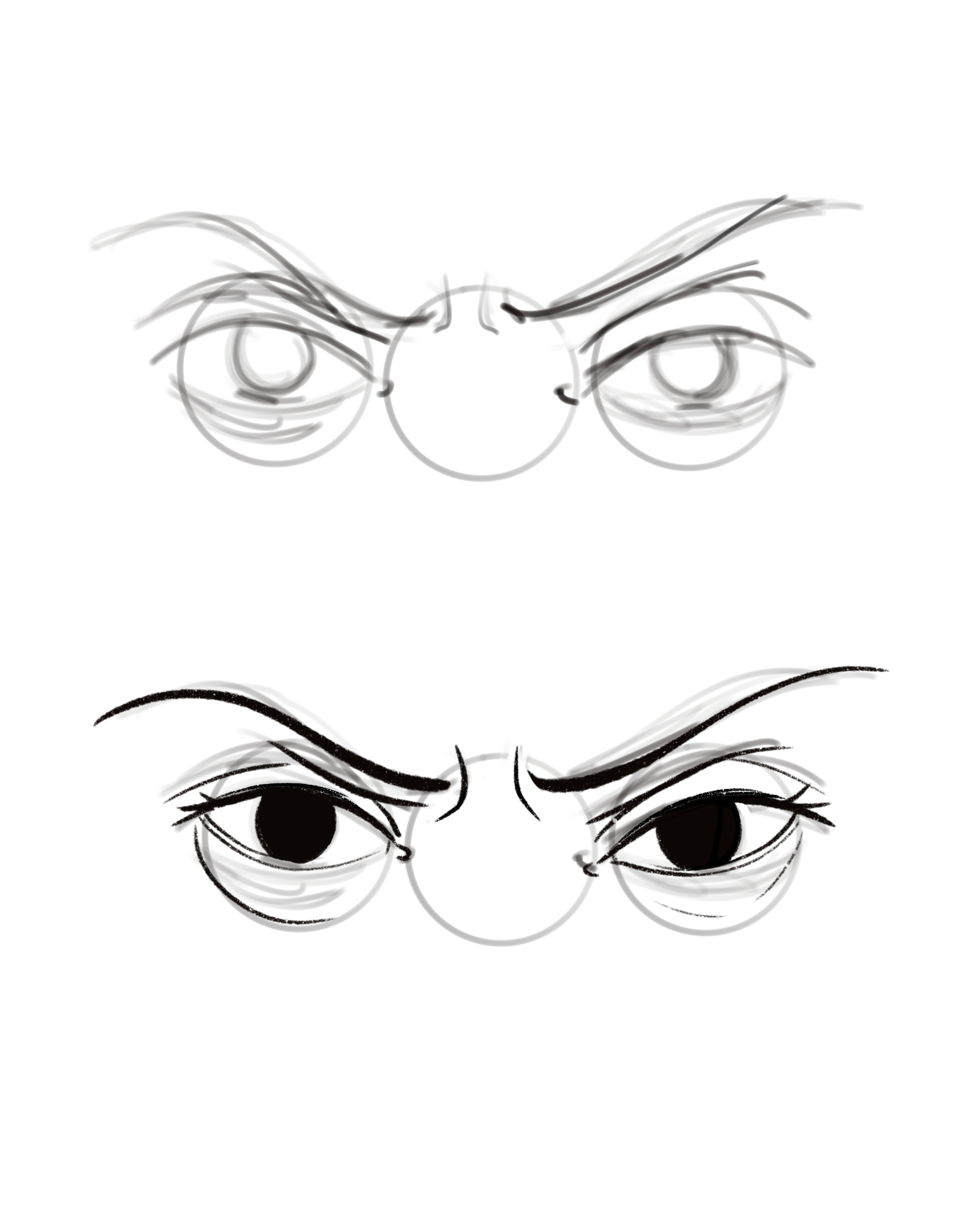 Free Tutorial: How To Draw Eye Expressions | Domestika