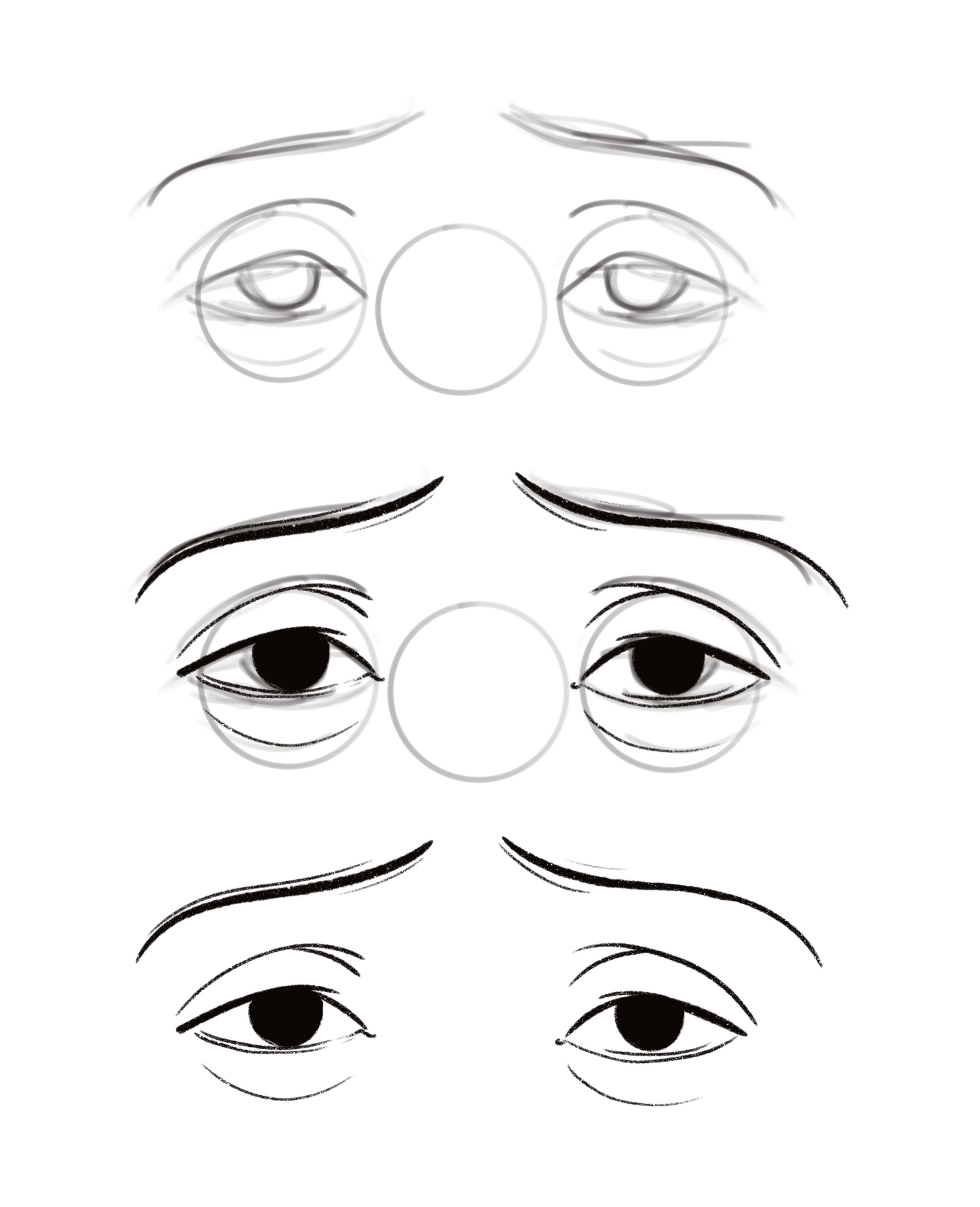 Free Tutorial: How To Draw Eye Expressions | Domestika