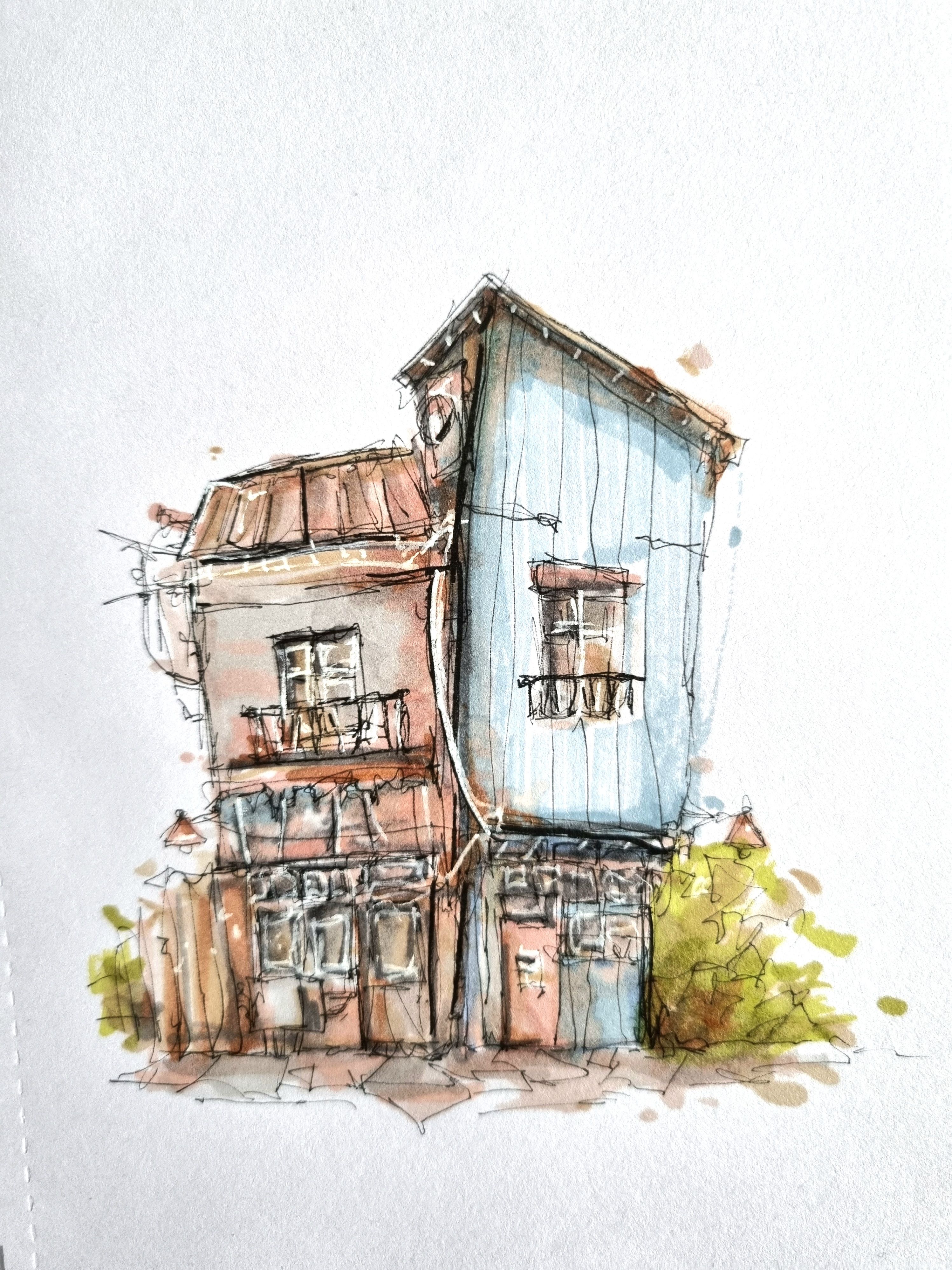 My project for course: Expressive Architectural Sketching with Colored ...