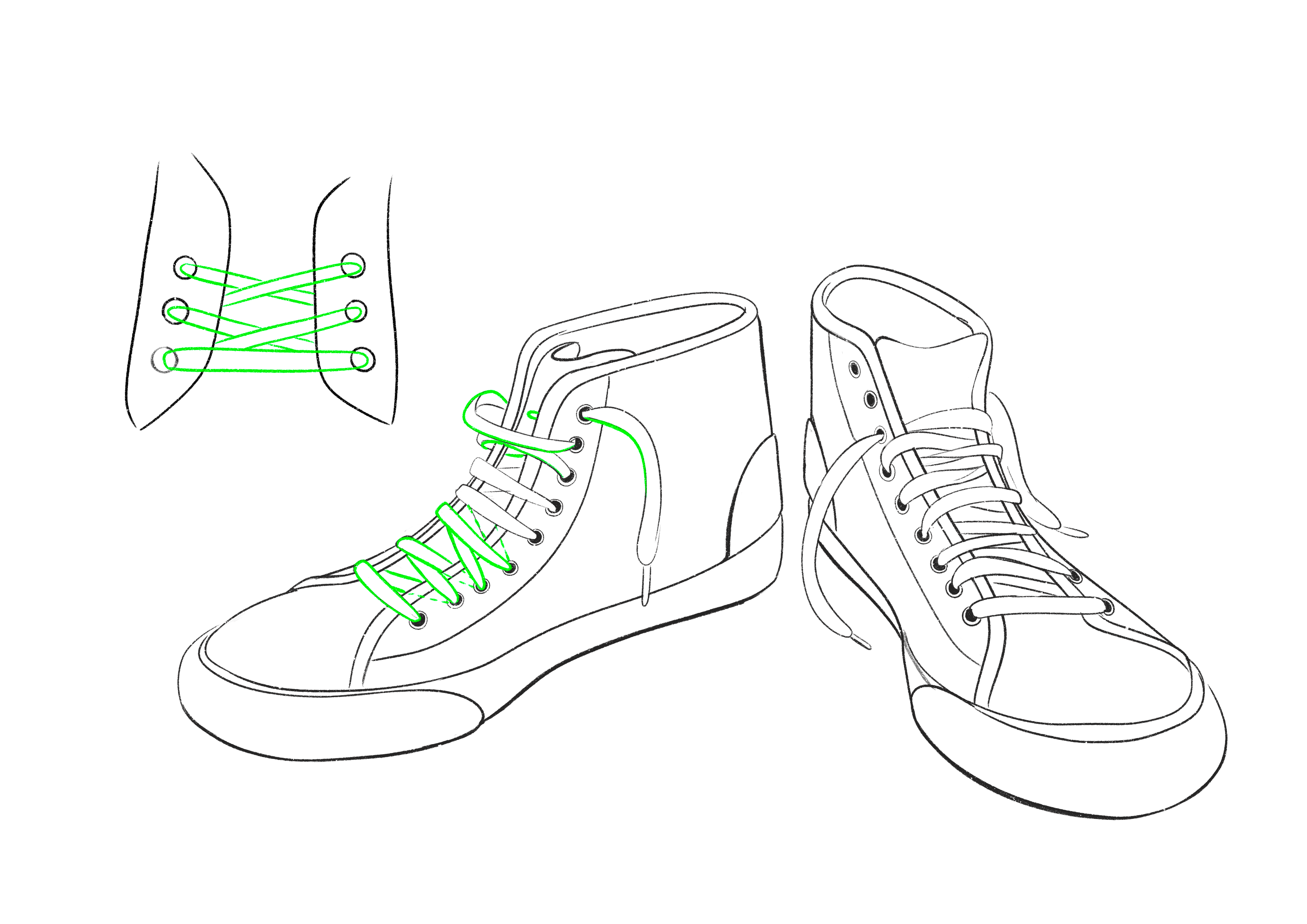 Free Tutorial: How To Draw Shoes | Domestika