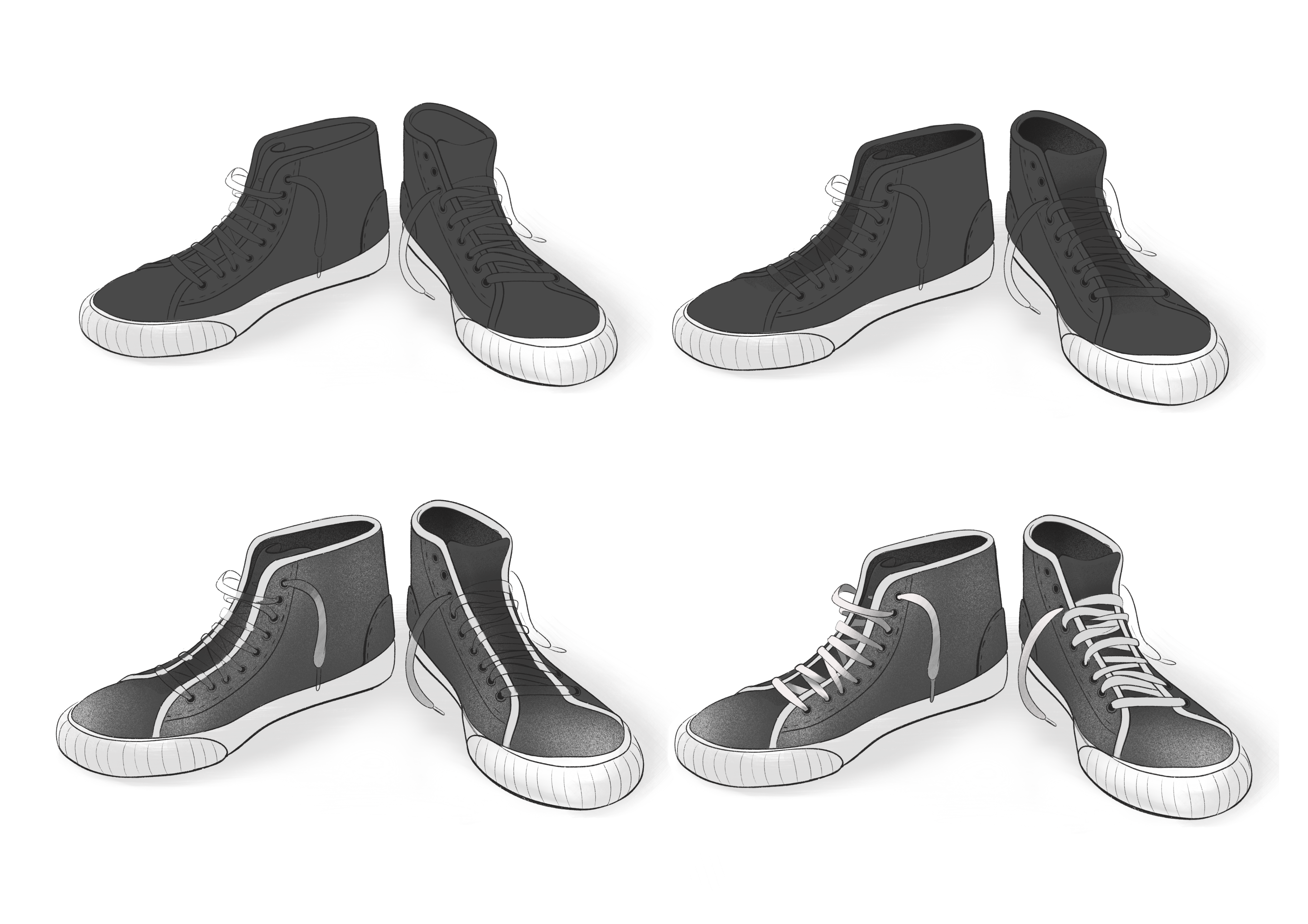 Free Tutorial: How To Draw Shoes | Domestika
