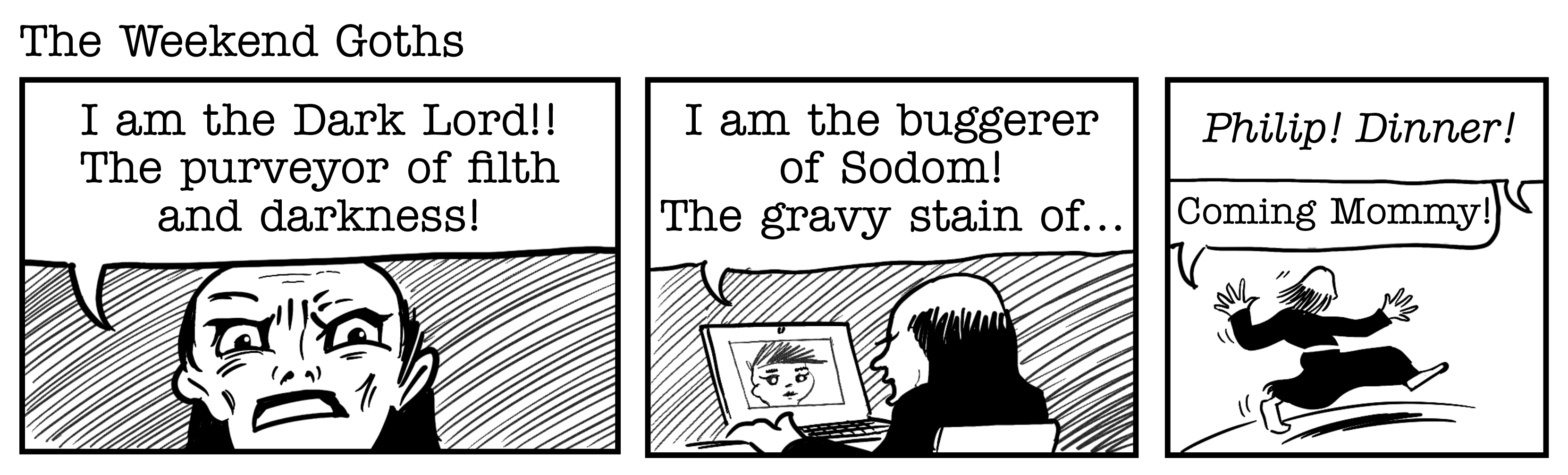 My project for course: Graphic Humor: Give us our Daily Comic Strip ...