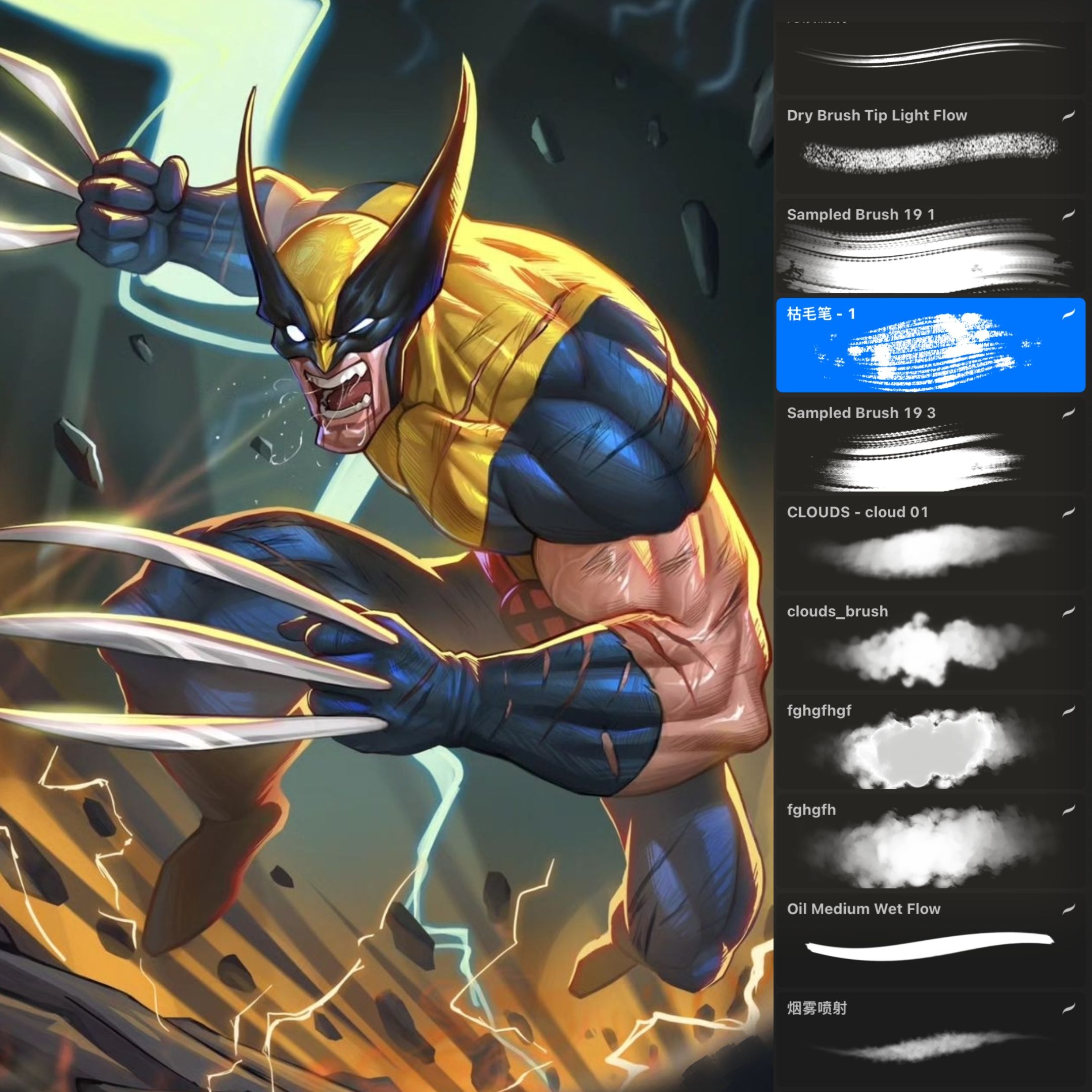 Top 200 Free Procreate and Photoshop Brushes for Digital Artists ...