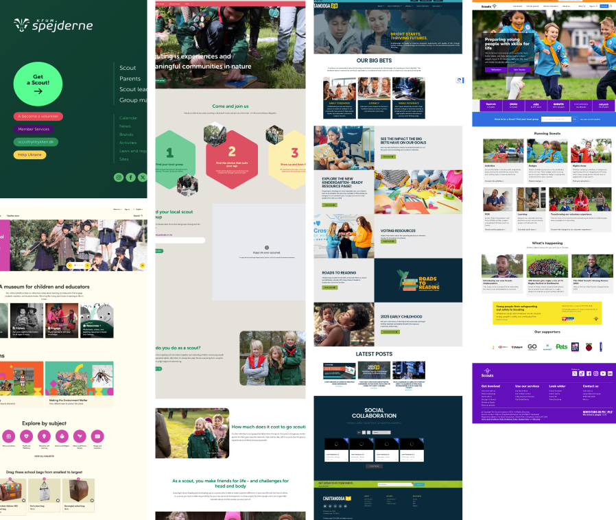 Scouting America - Website Redesign | Domestika