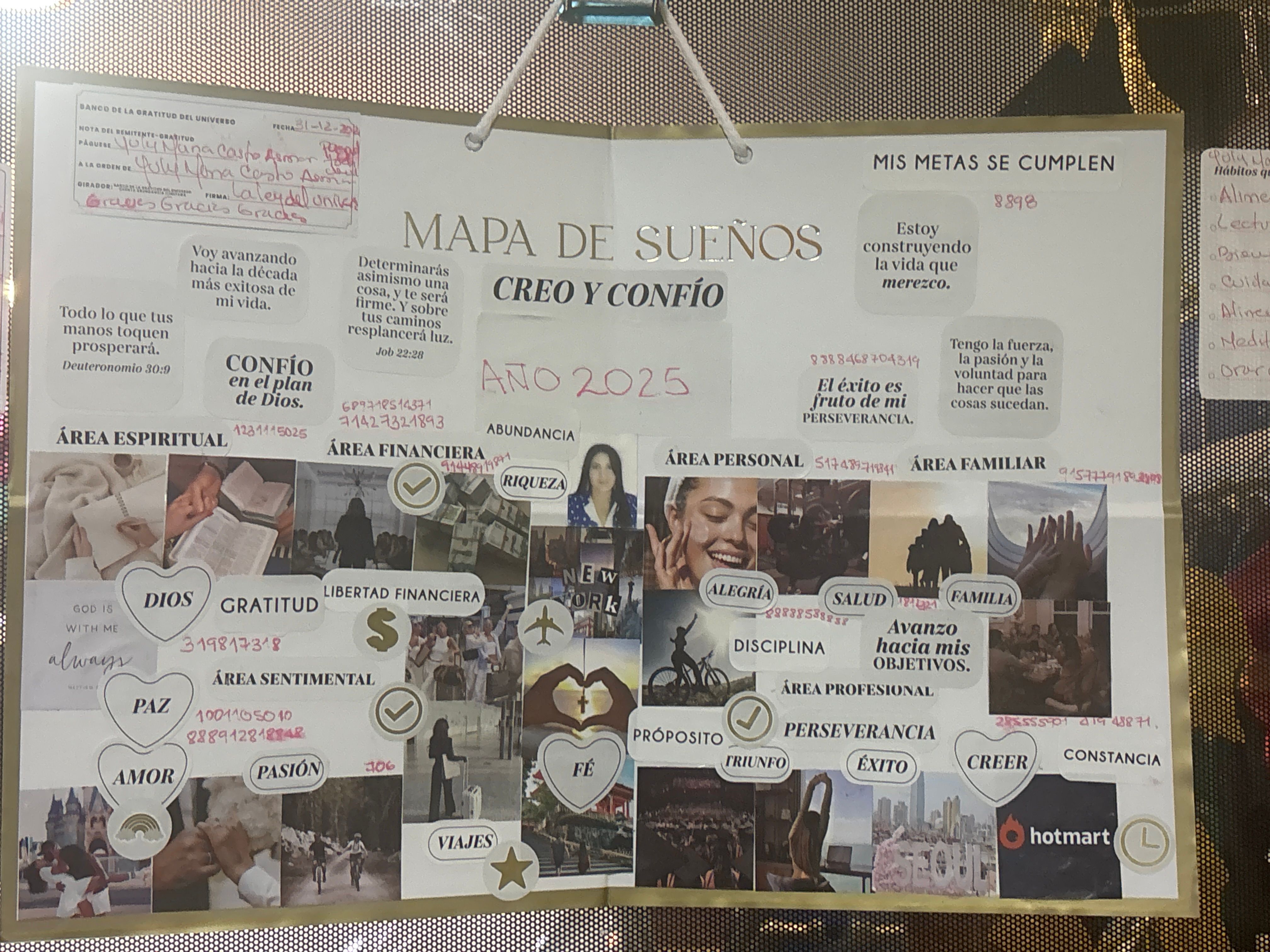 Mapa de sueños 2025 | Domestika