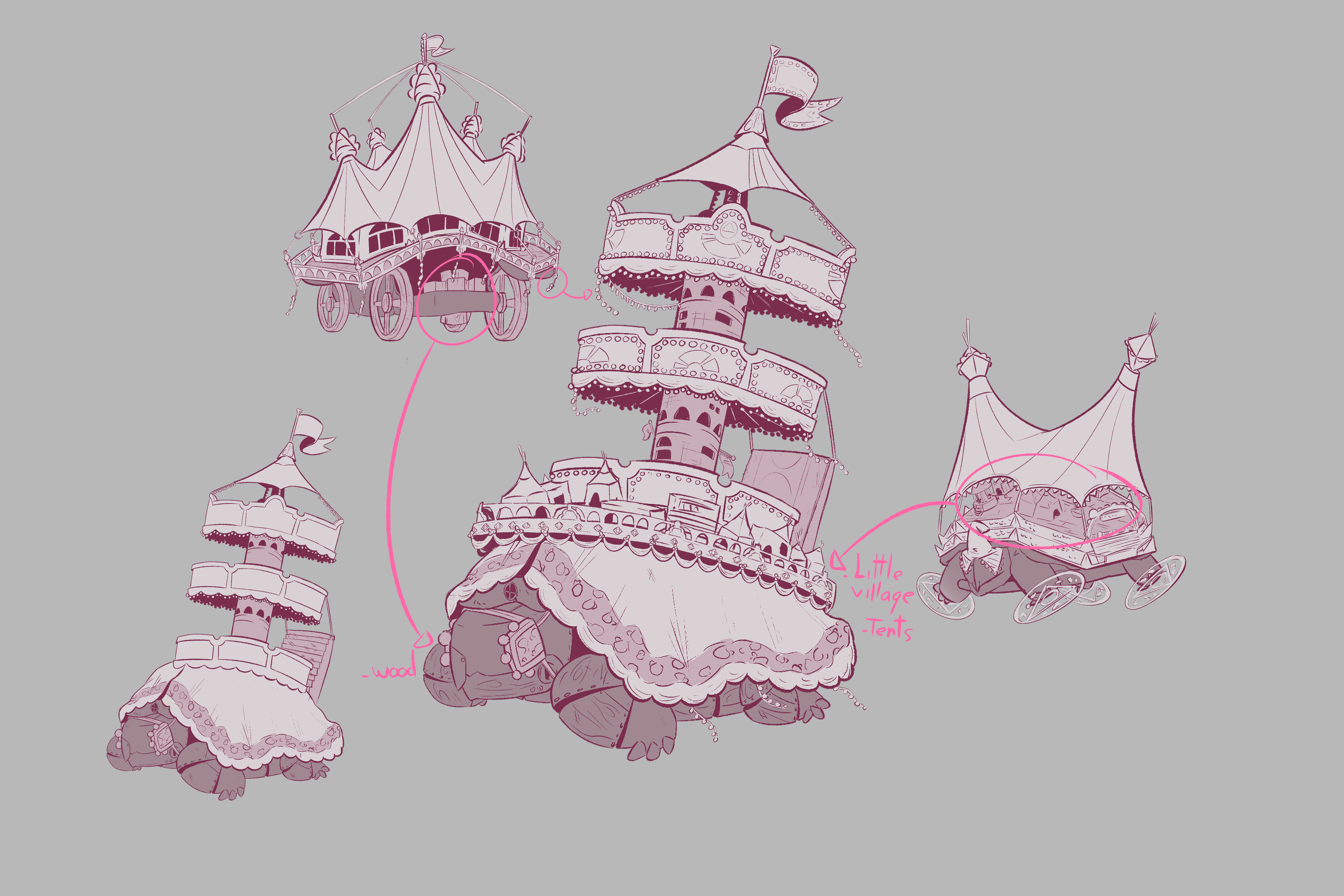 Concept art for animation | Domestika