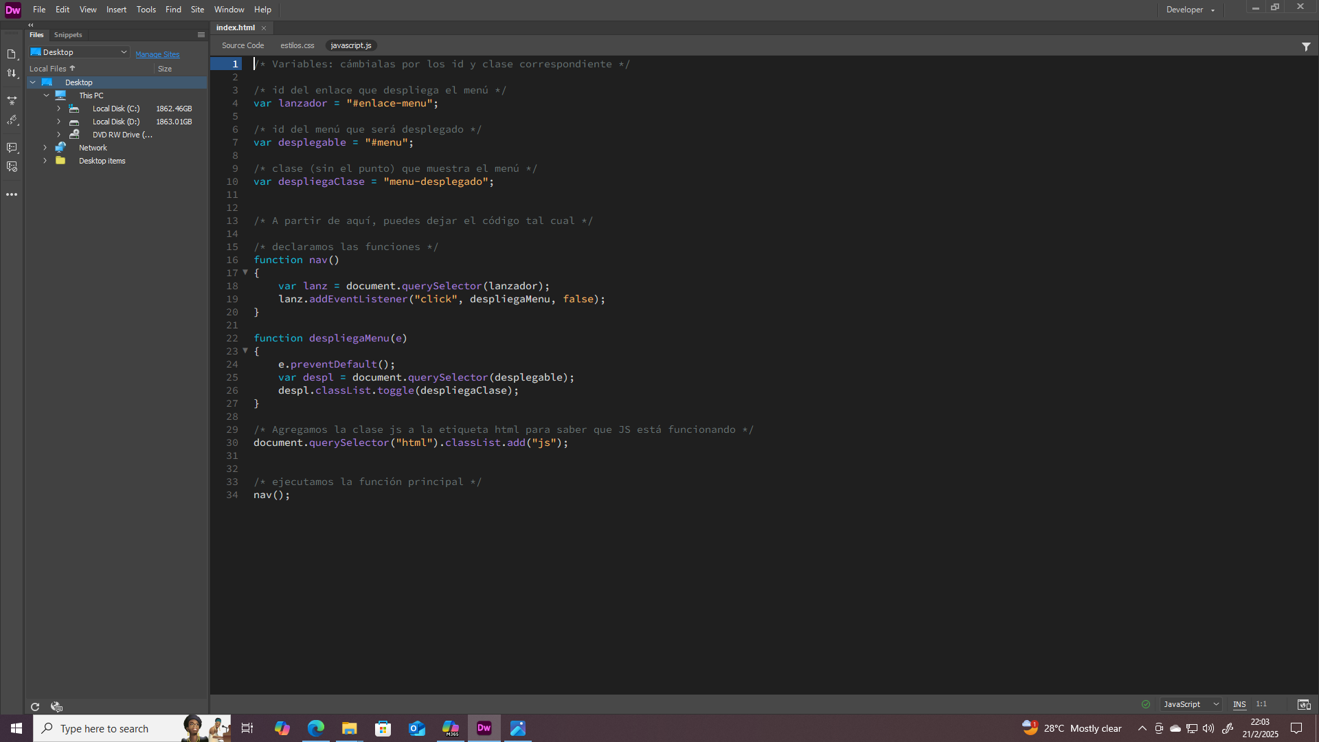 Introducción al Desarrollo Web Responsive con HTML y CSS | Domestika