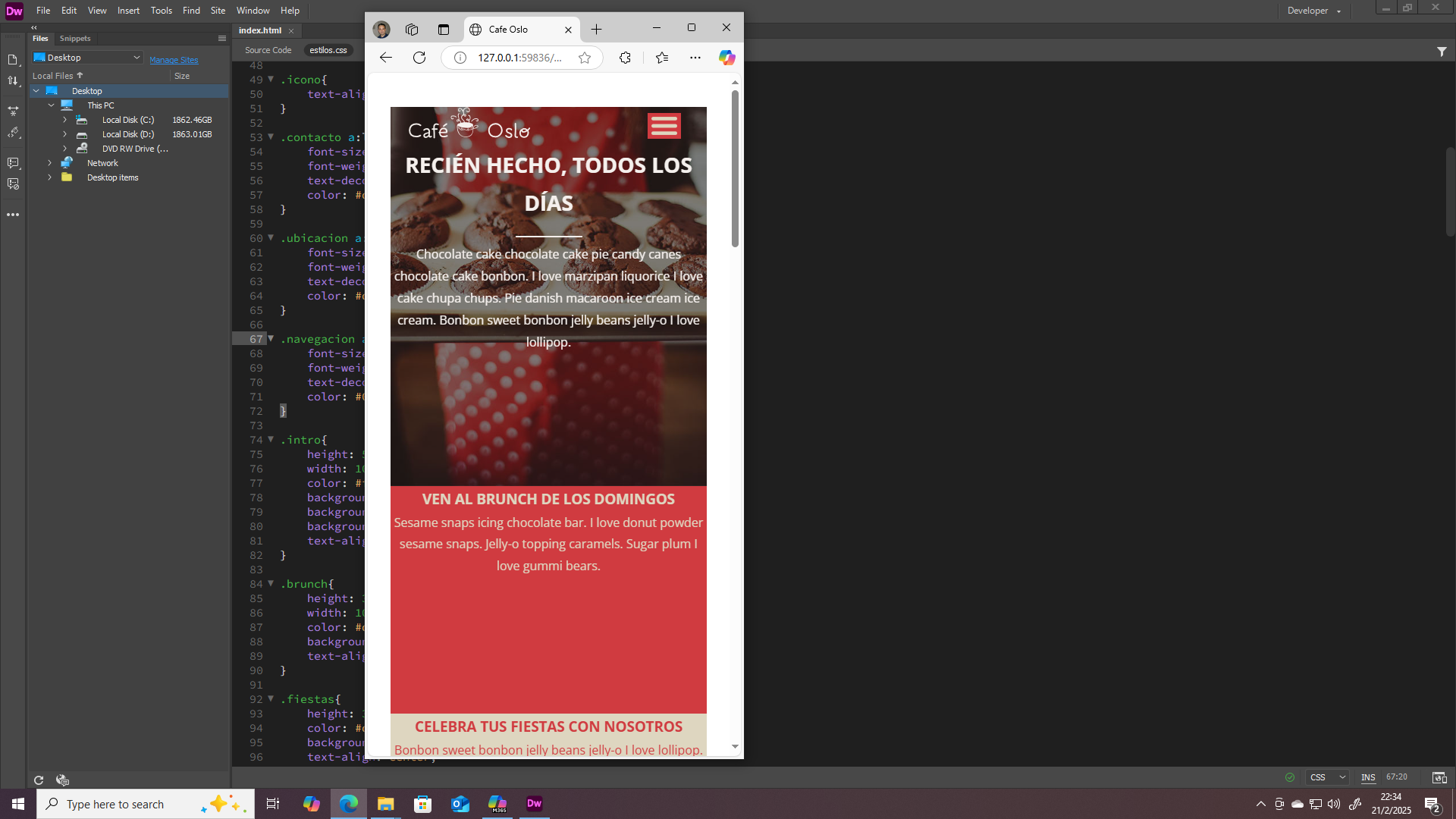 Introducción al Desarrollo Web Responsive con HTML y CSS | Domestika