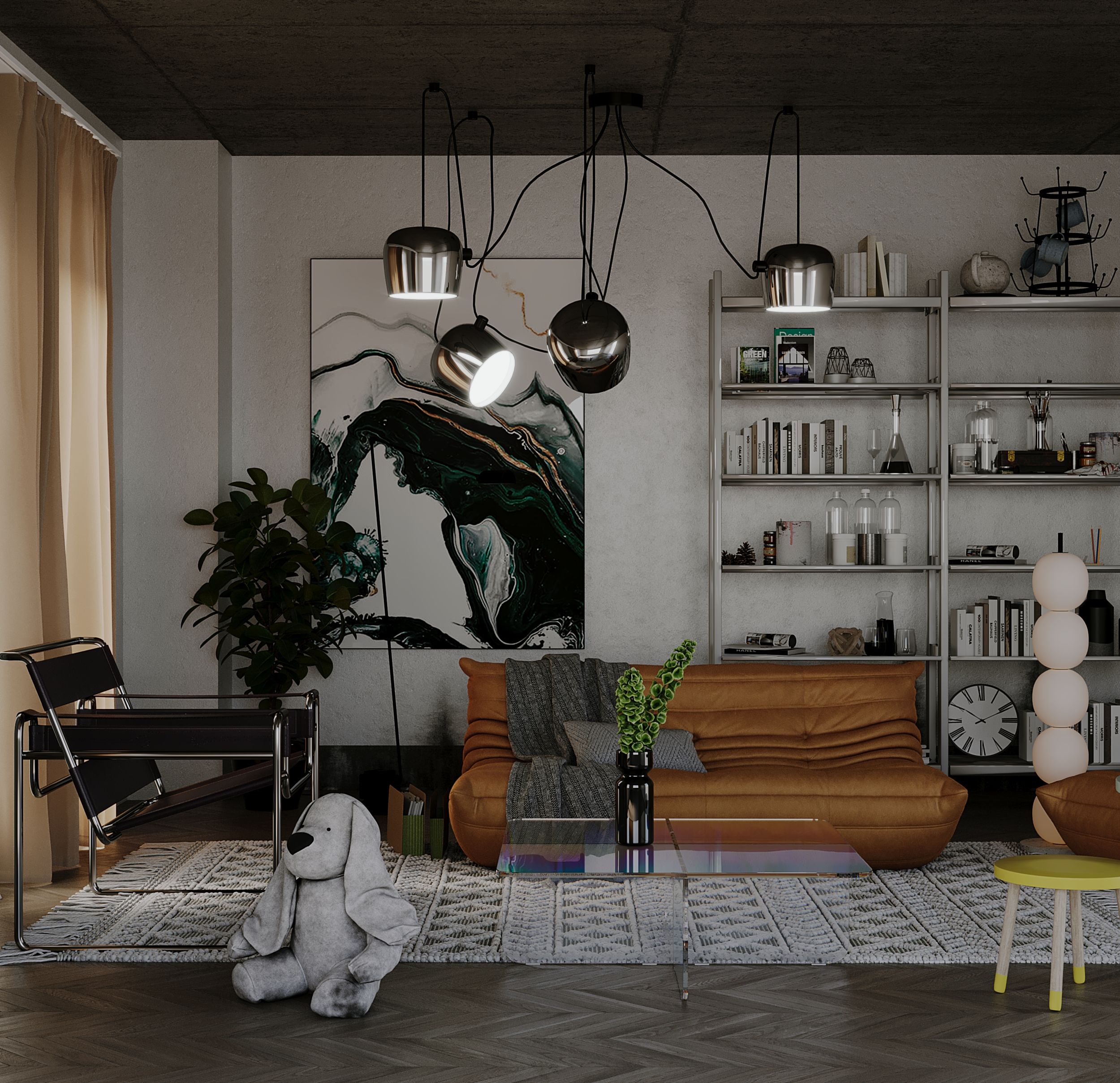 sala moderna | Domestika