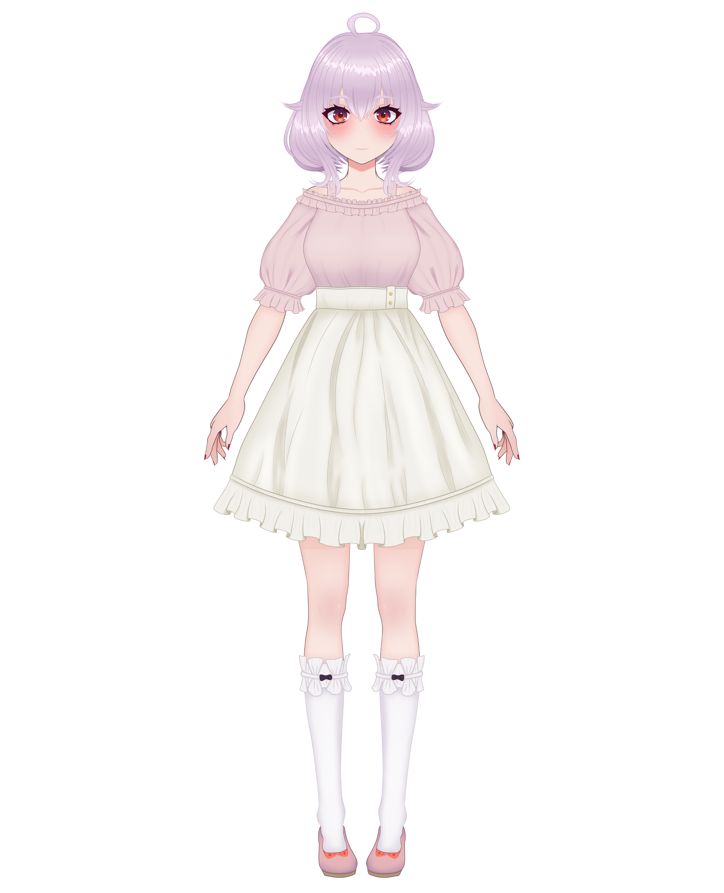 SHOWCASE Vtuber Model "Asmodeus" | Live2D | Clip Studio Paint | | Domestika