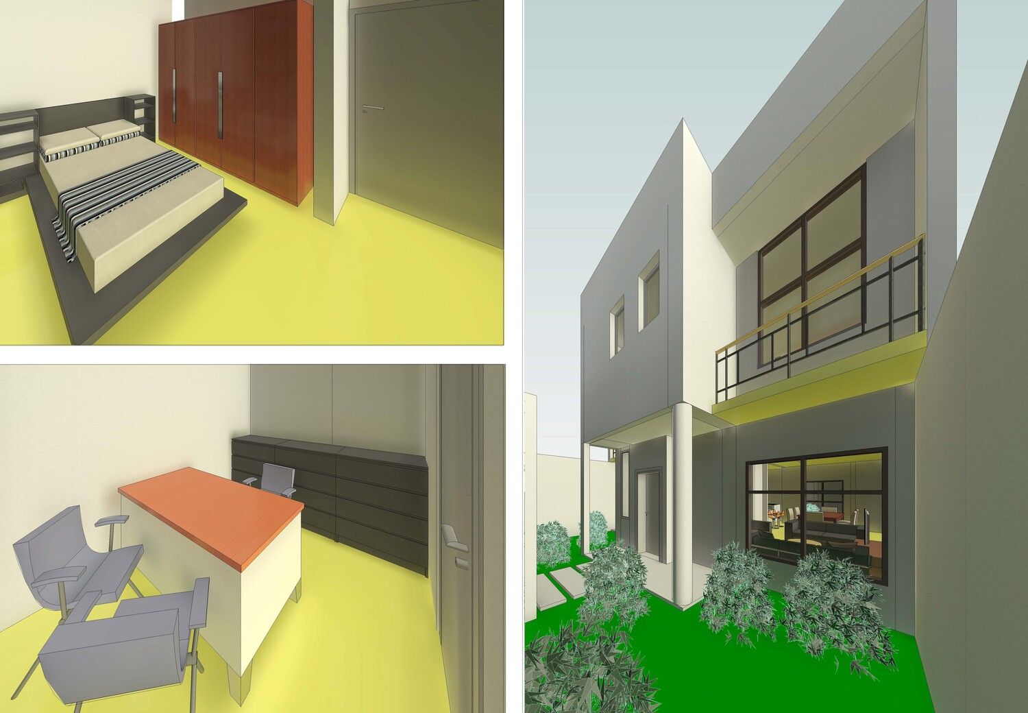 De la Idea a la Realidad: Proceso de Diseño y Modelado de una Vivienda en Revit | Domestika
