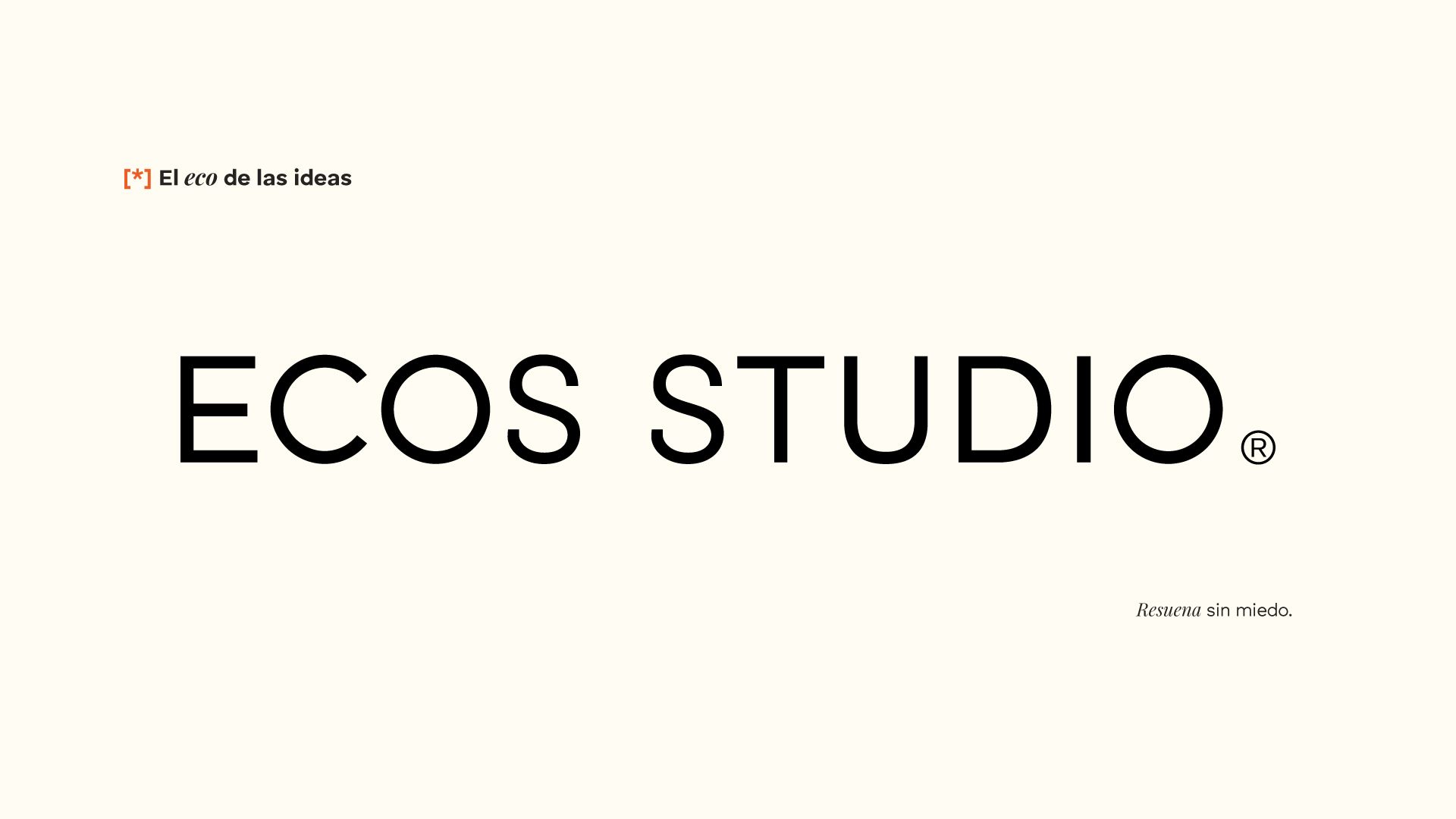 ECOS STUDIO – Identidad visual para redes sociales | Domestika