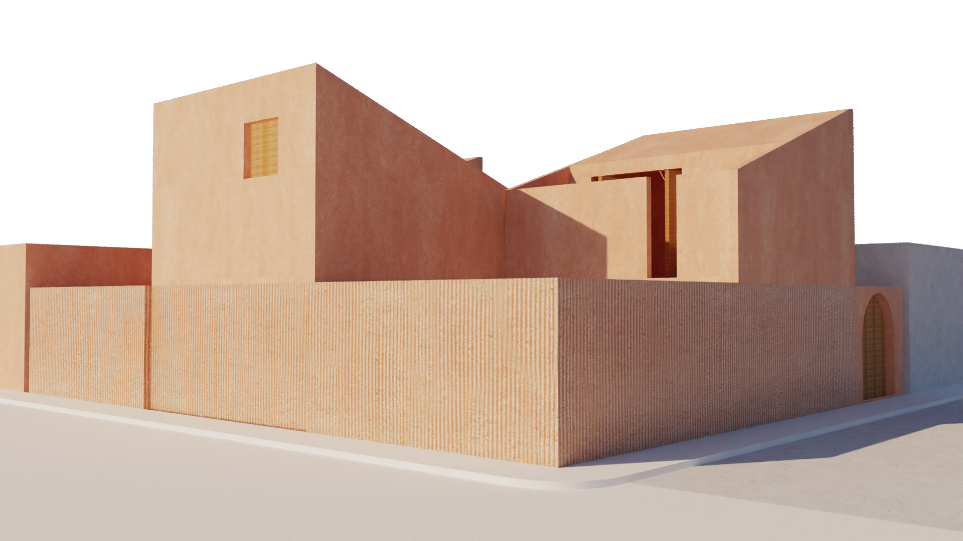 Post Digital Render | Architecture Collage | Domestika