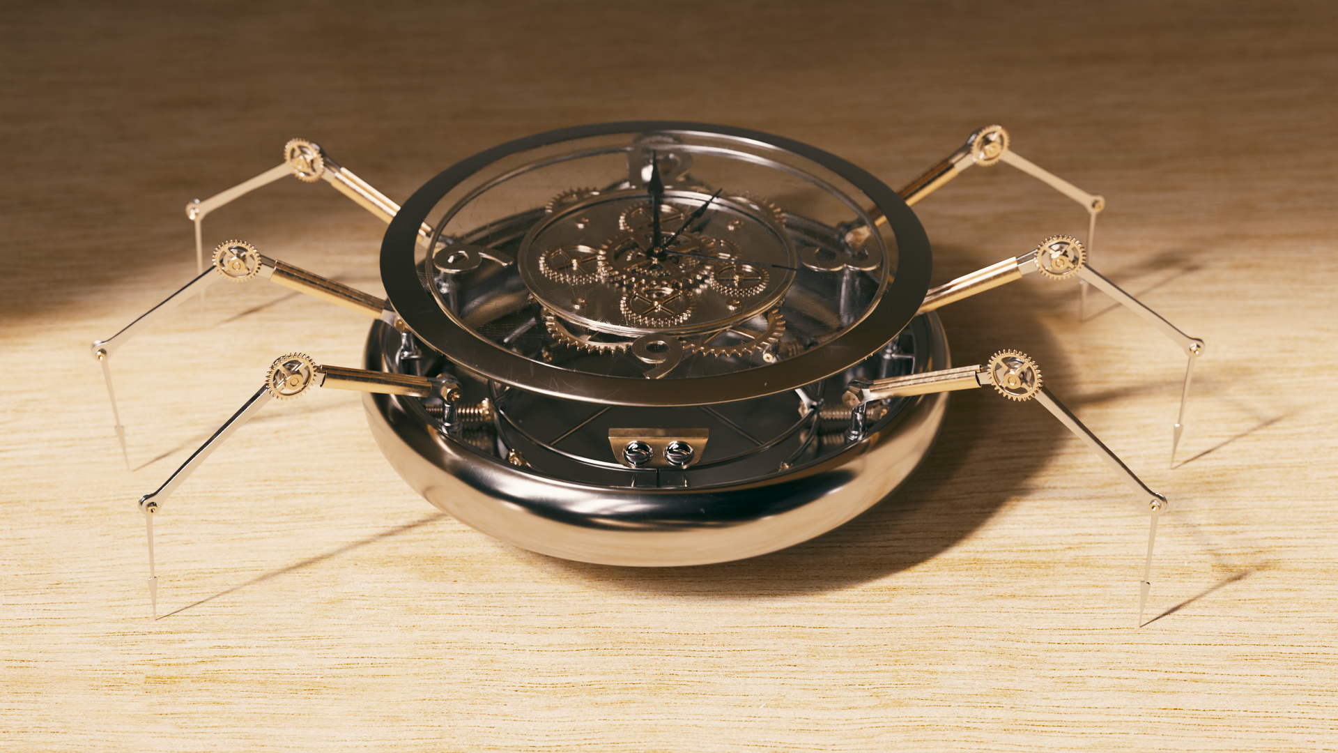Pocket Watch Transformer | Domestika