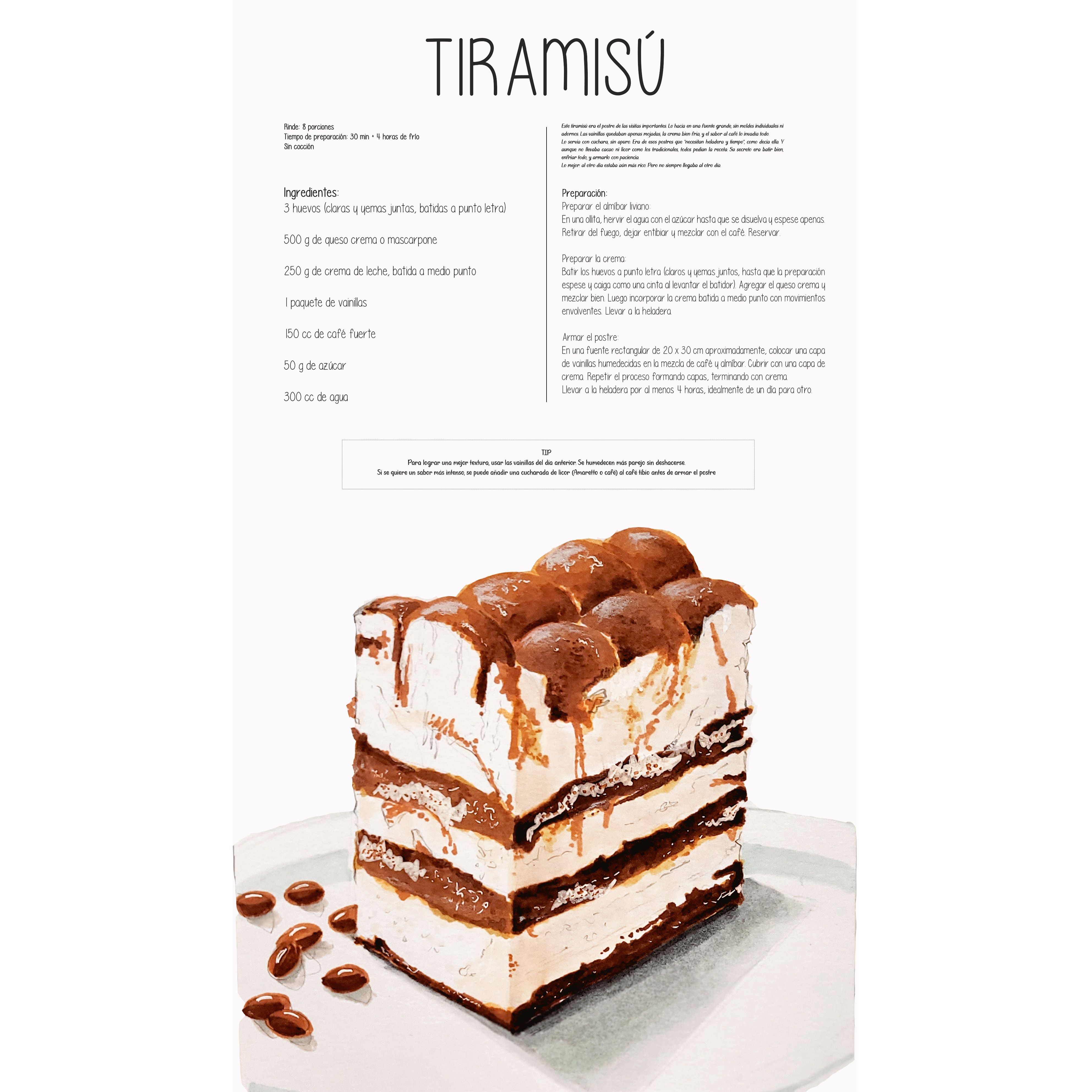 DIARIO DE RECETAS ILUSTRADO | Domestika