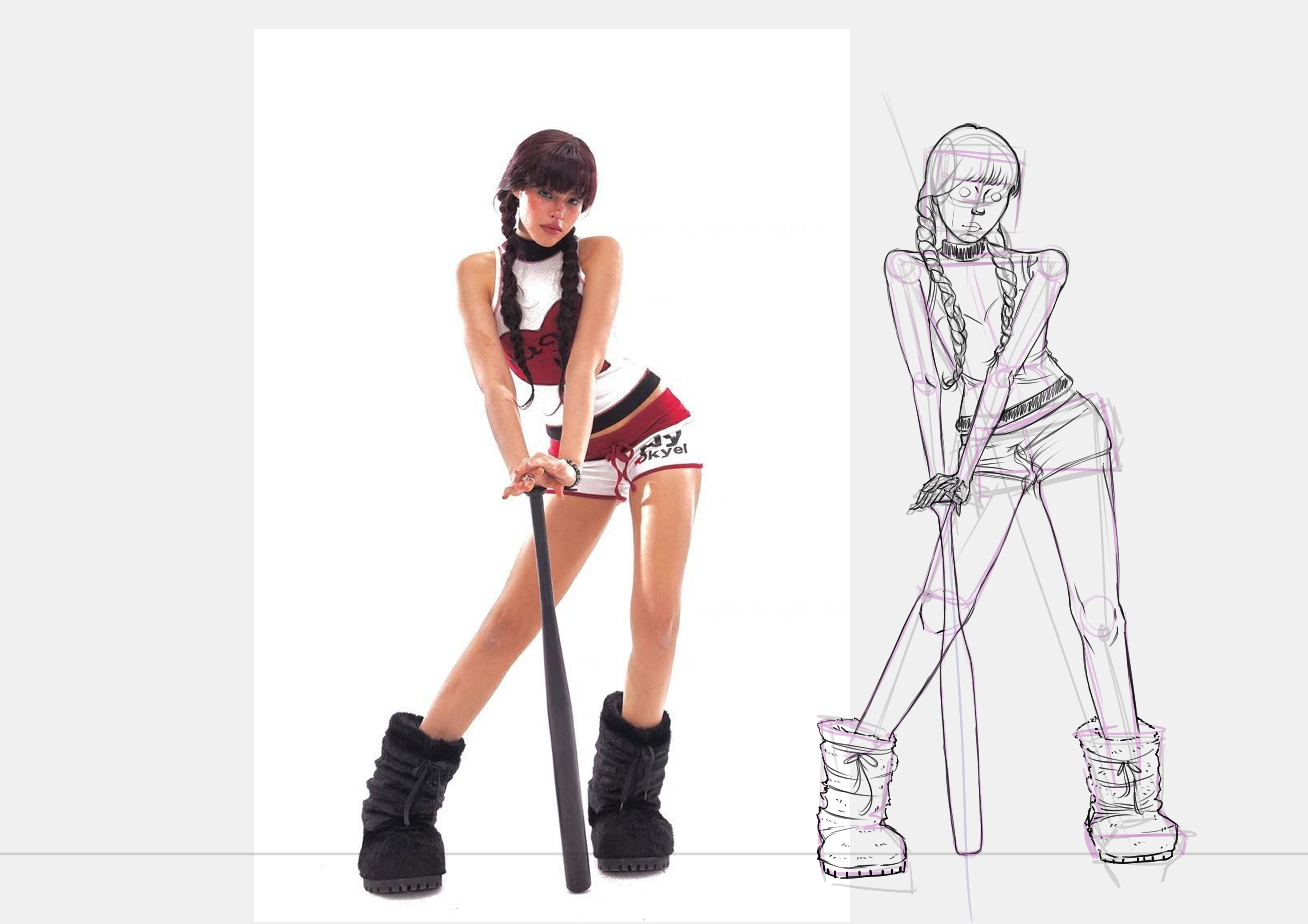 Dolls and Dynamic posses | Domestika