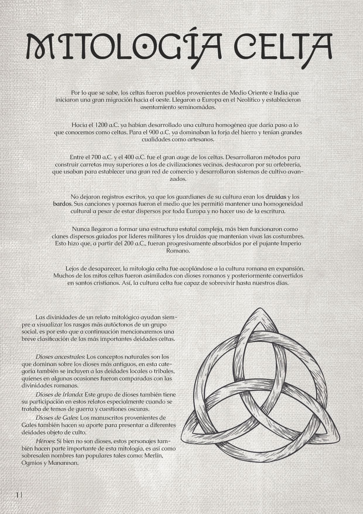 Celtic magazine. Mi proyecto final de Fundamentos de la tipografía de ...