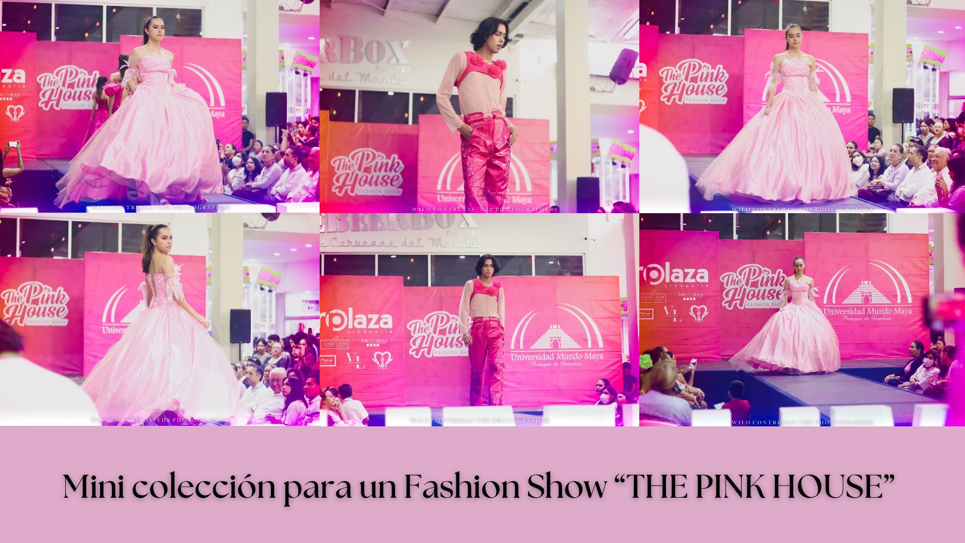 Mini colección para una pasarela "THE PINK HOUSE" | Domestika