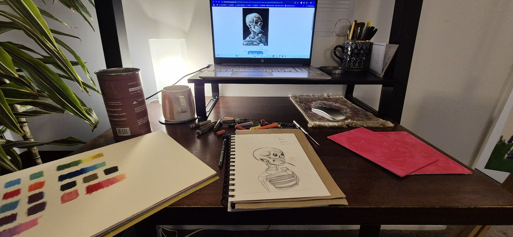 Vincent Van Gogh´s Skeleton - My Version | Domestika