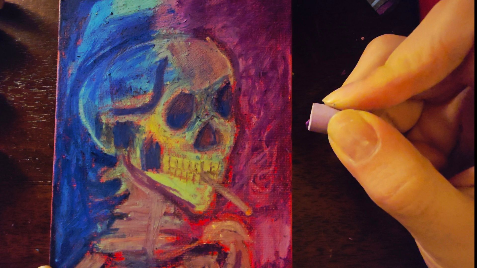 Vincent Van Gogh´s Skeleton - My Version | Domestika