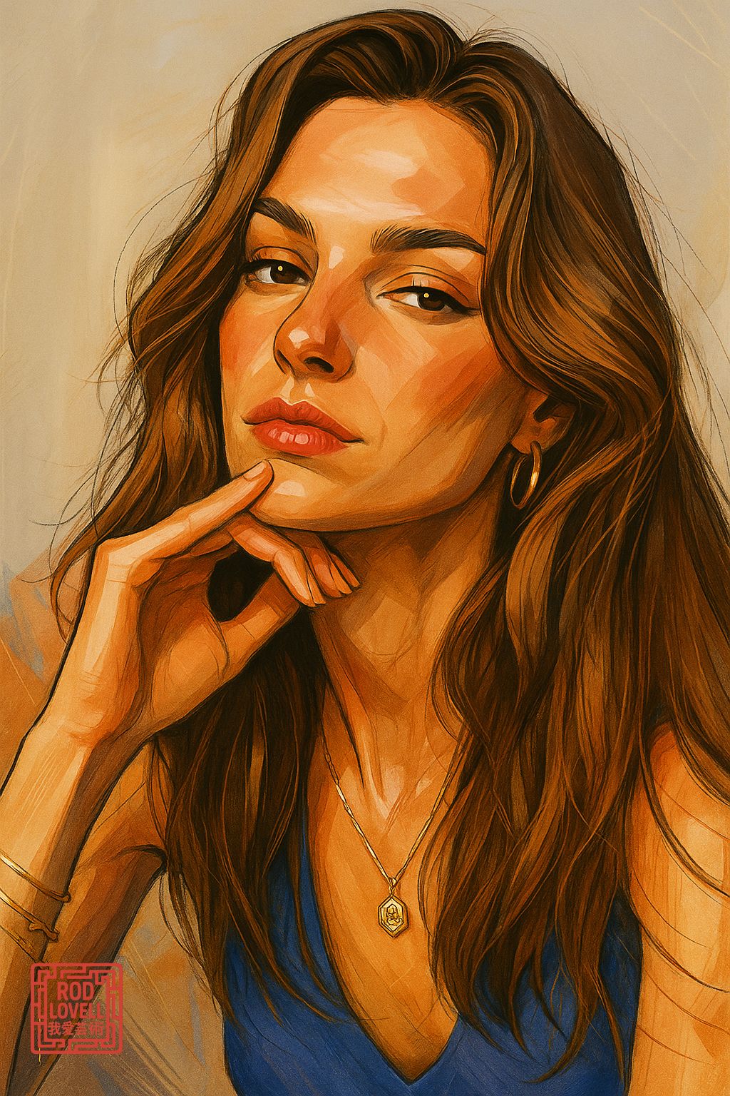 [Post #38] Best Portrait Drawing Projects on Domestika • Daily Portrait ...