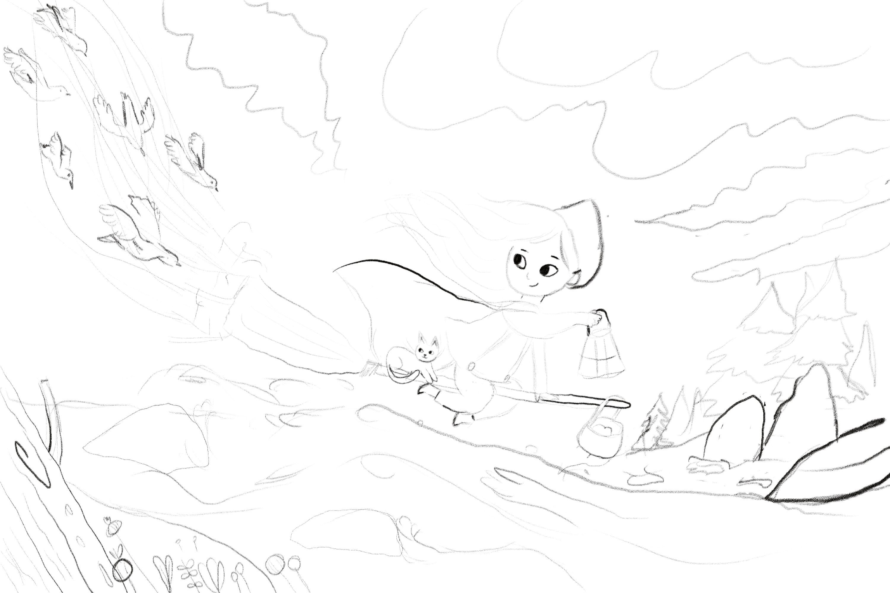 My step by step illustration | Domestika