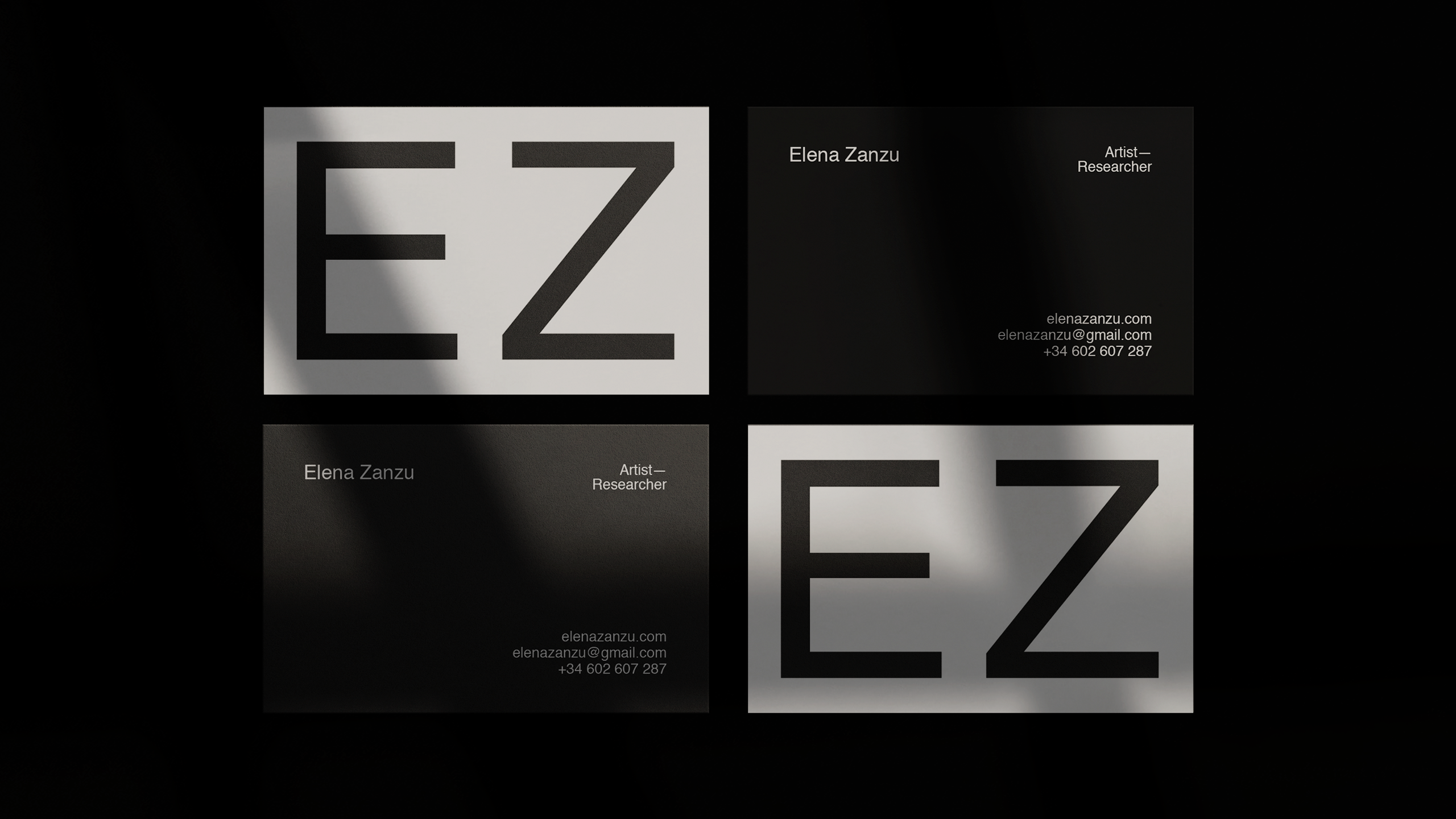 Identidad visual y dossier para un proyecto escénico | Domestika