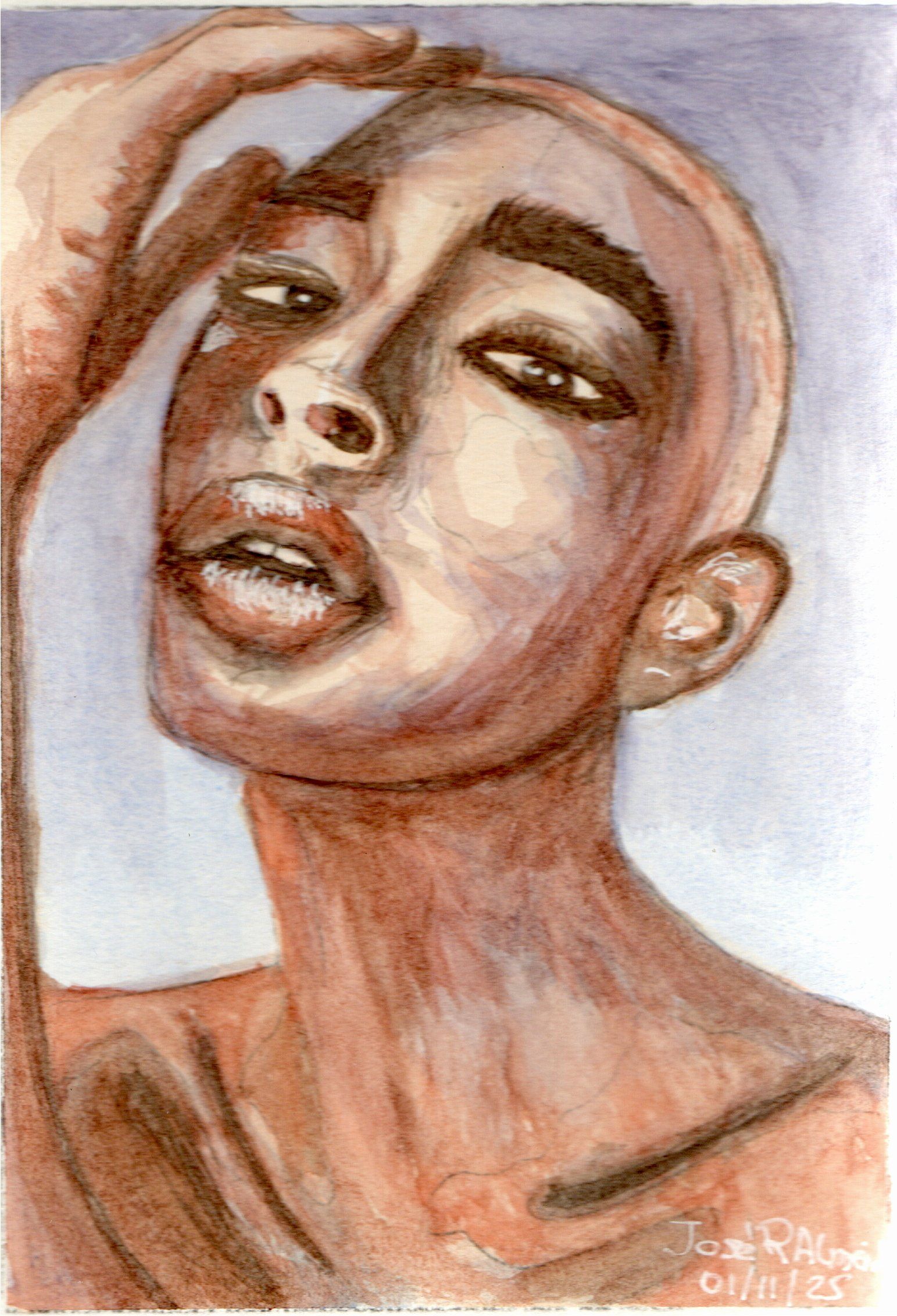 RETRATO DE UMA MODELO AFRO-DESCENDENTE | Domestika