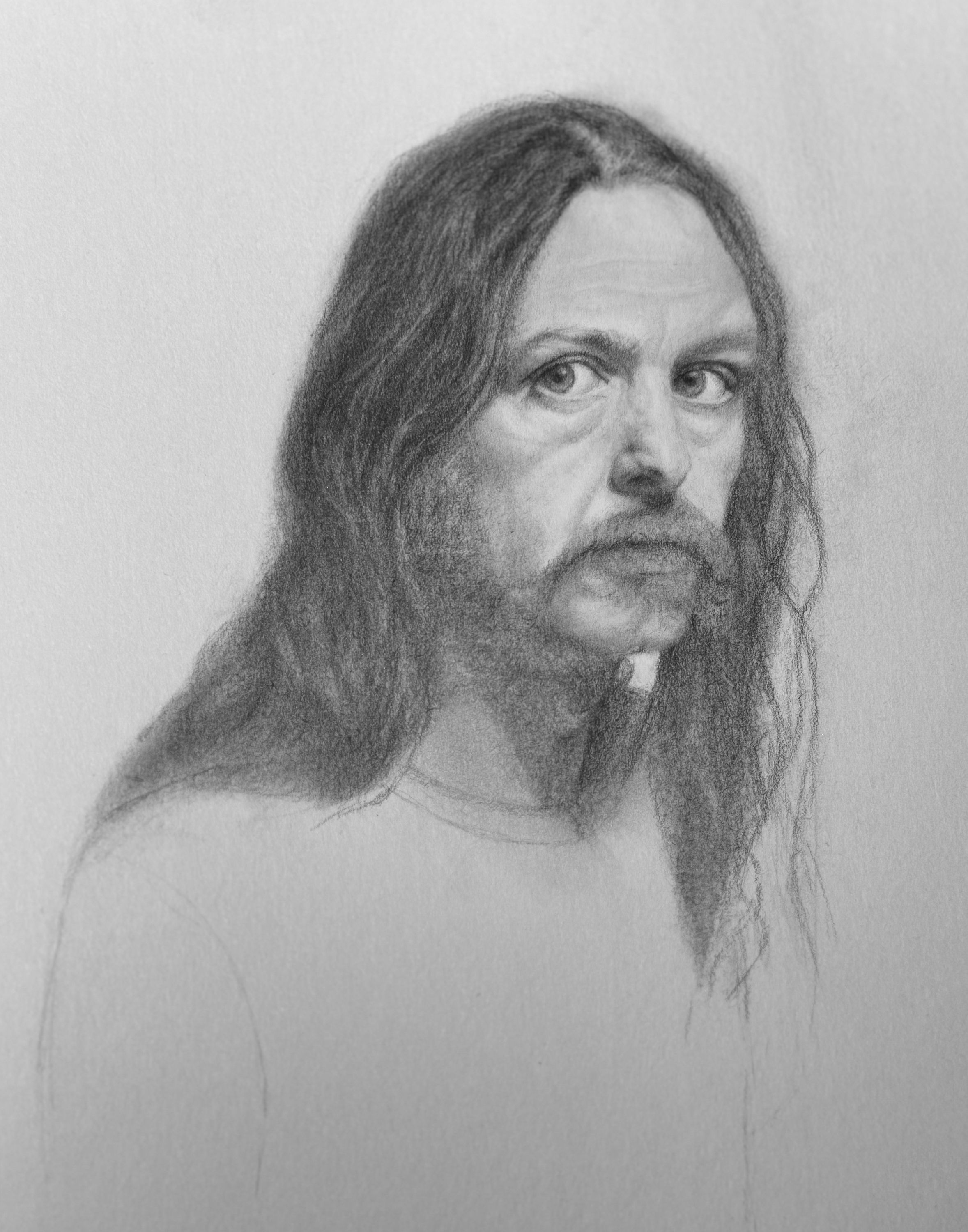 Realistic Portrait with Graphite Pencils | Domestika