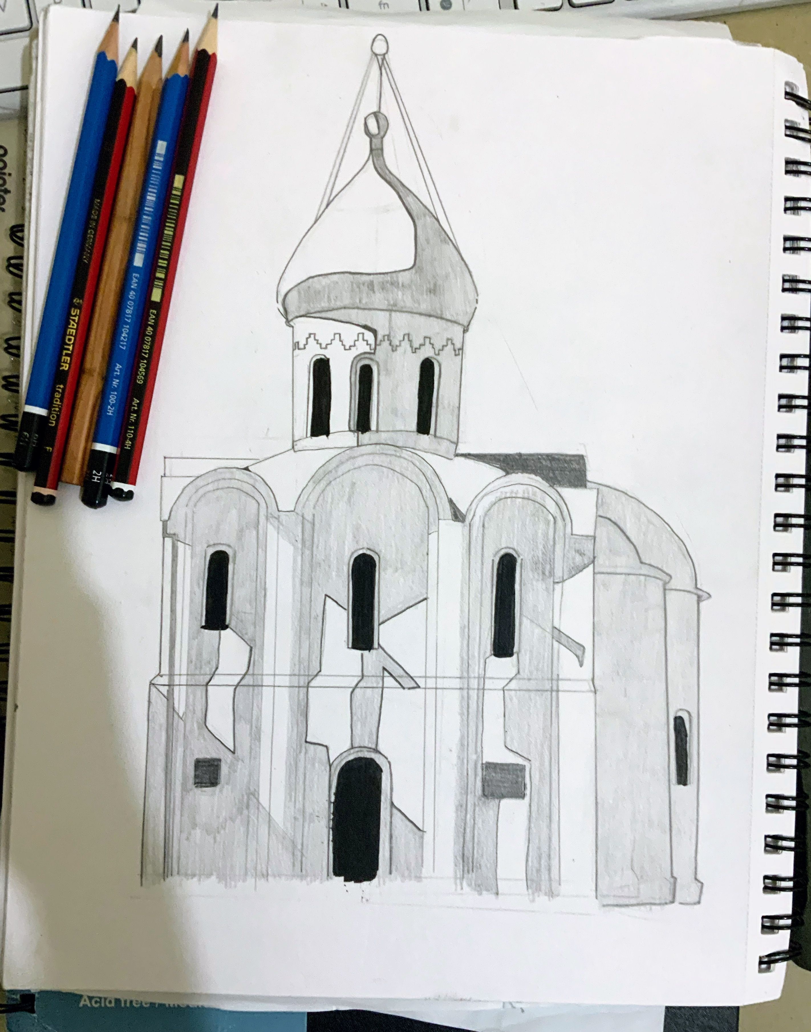 My architecture drawing | Domestika