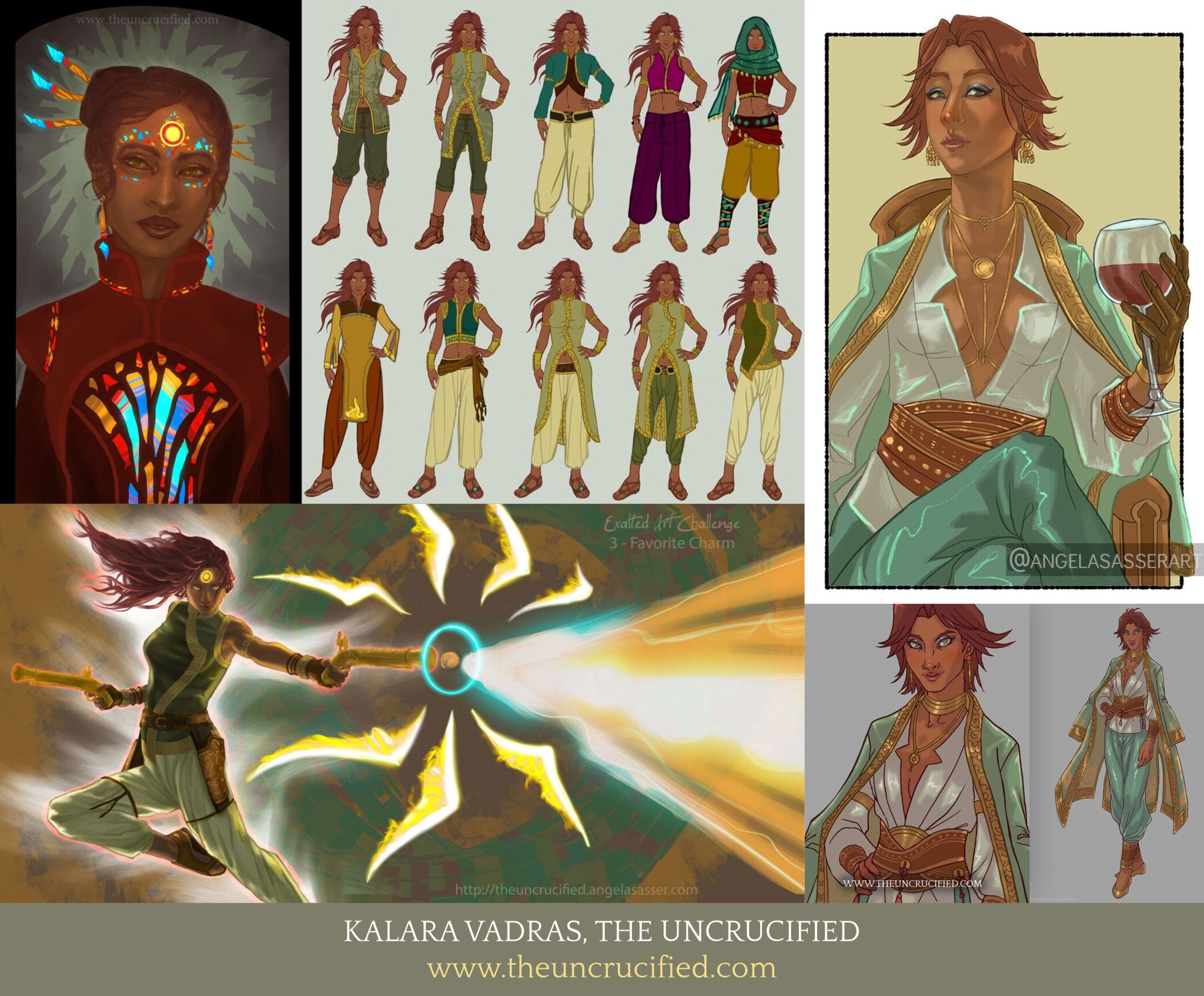 The Uncrucified, An Exalted TTRPG Comic | Domestika