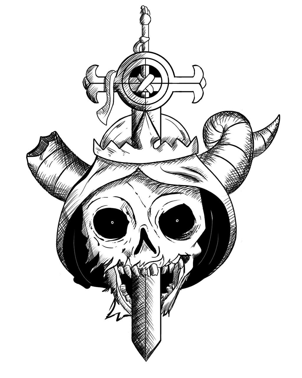 Diseño para Playera de "The Lich" de Hora de Aventura utilizando dibujo ...